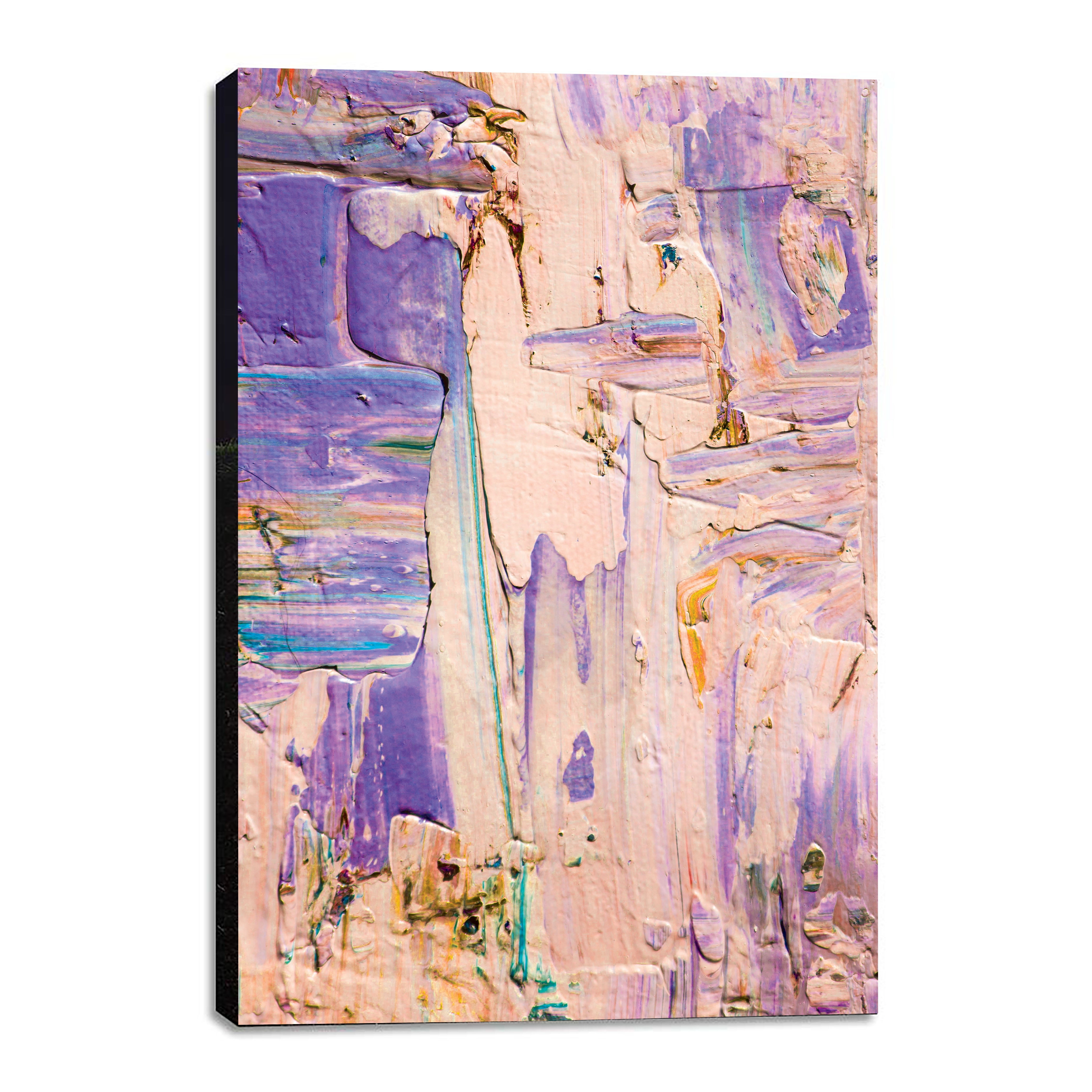 Vivid Pixel Purple Wa Canvas Wall Decor, Wall Art, Office Decor 18x24in ...