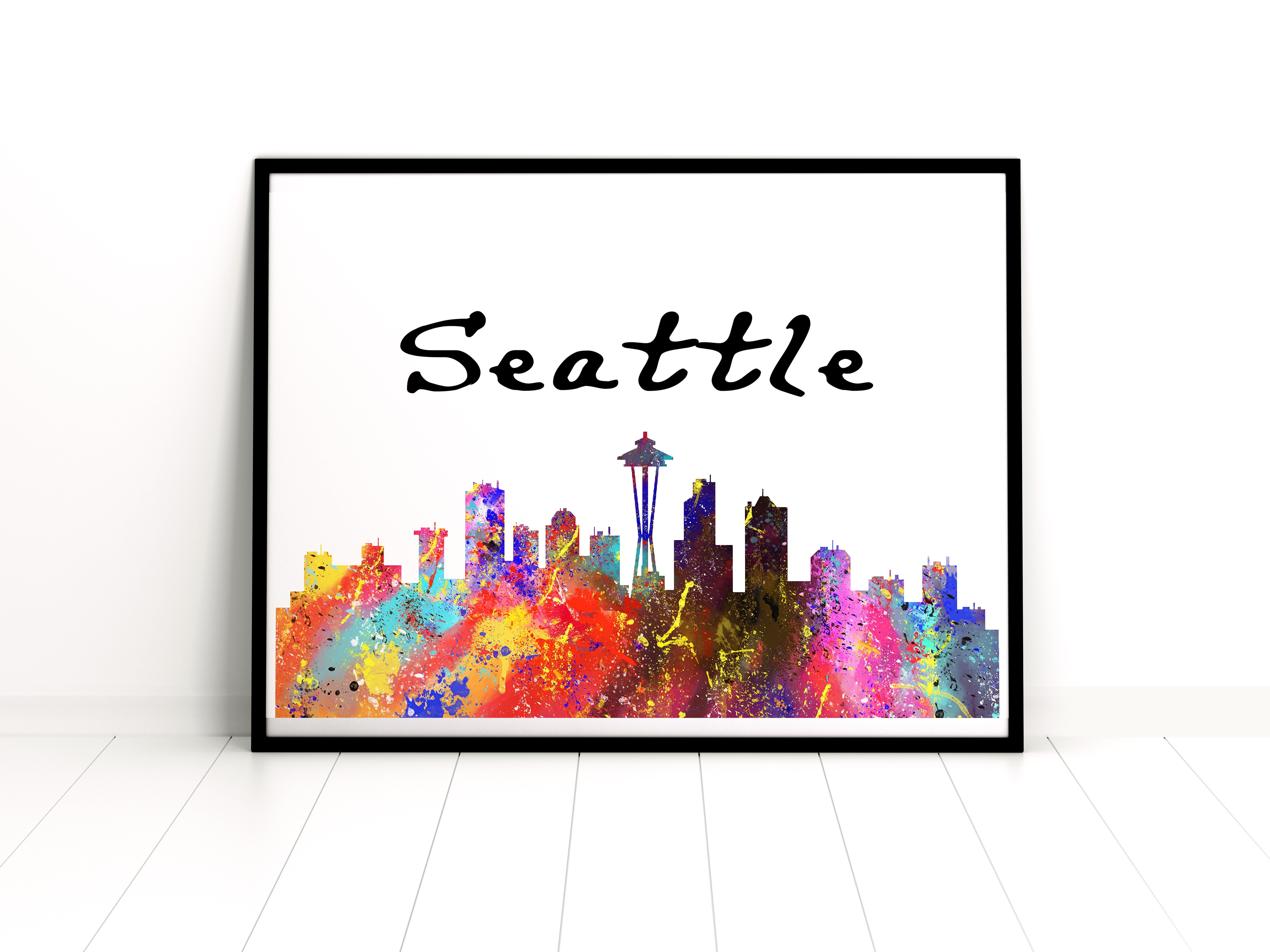 Vivid Pixel Seattle – Art Prints, Wall Decor, and Wall Art 05x07in ...