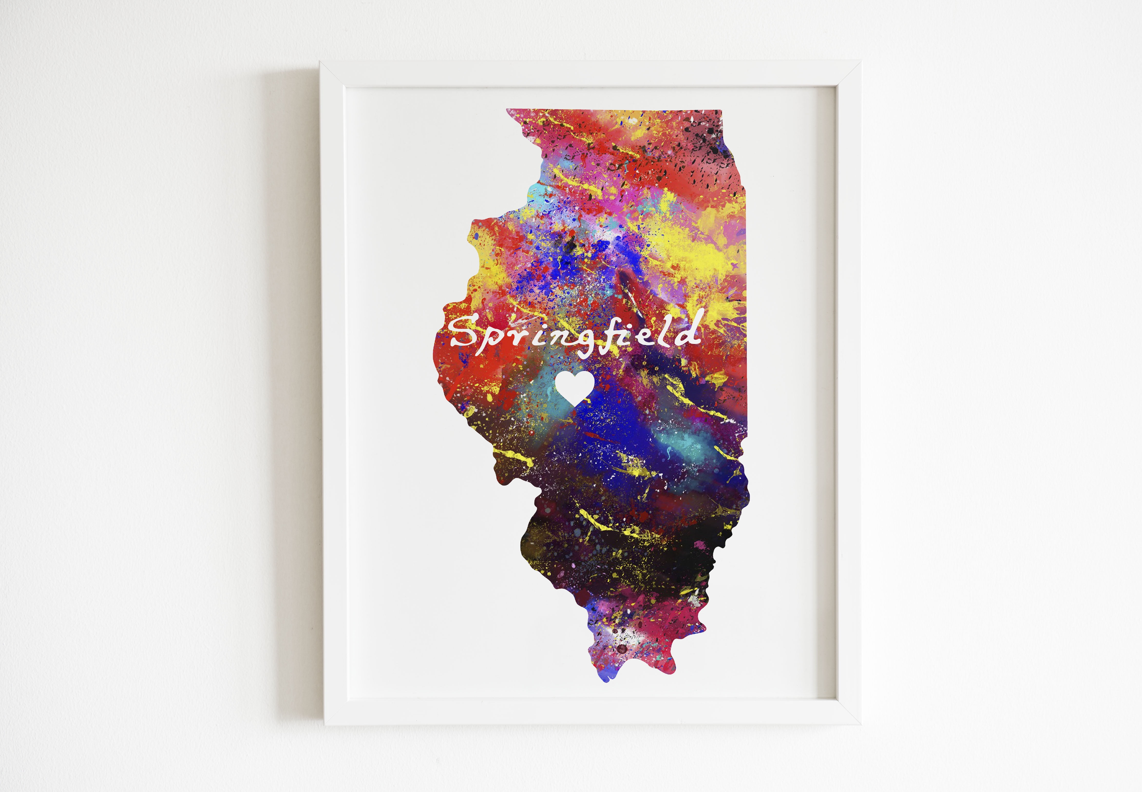 Vivid Pixel Springfield L – Art Prints, Wall Decor, and Wall Art ...