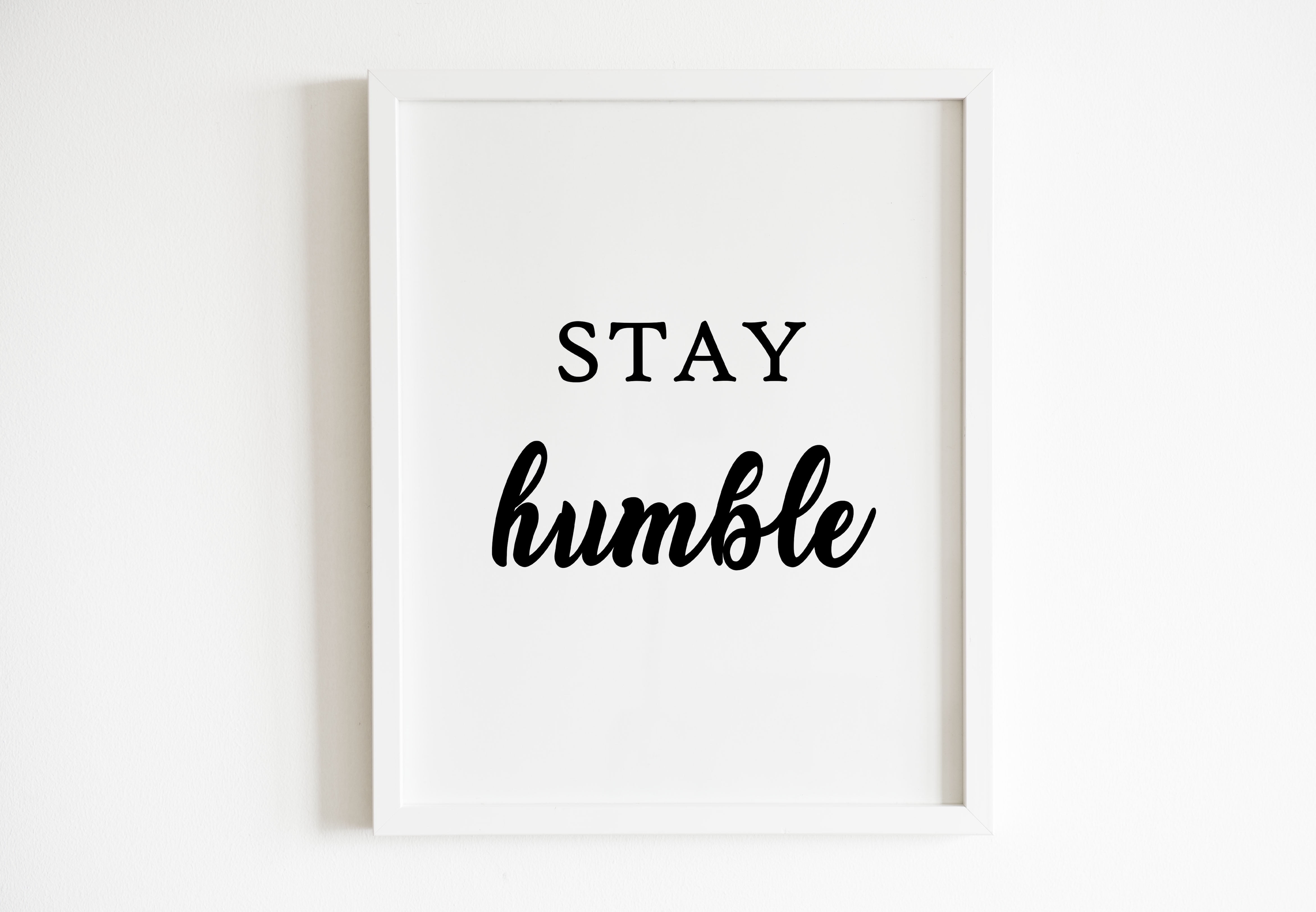Vivid Pixel Stay Humble – Art Prints, Wall Decor, and Wall Art 11x14in ...