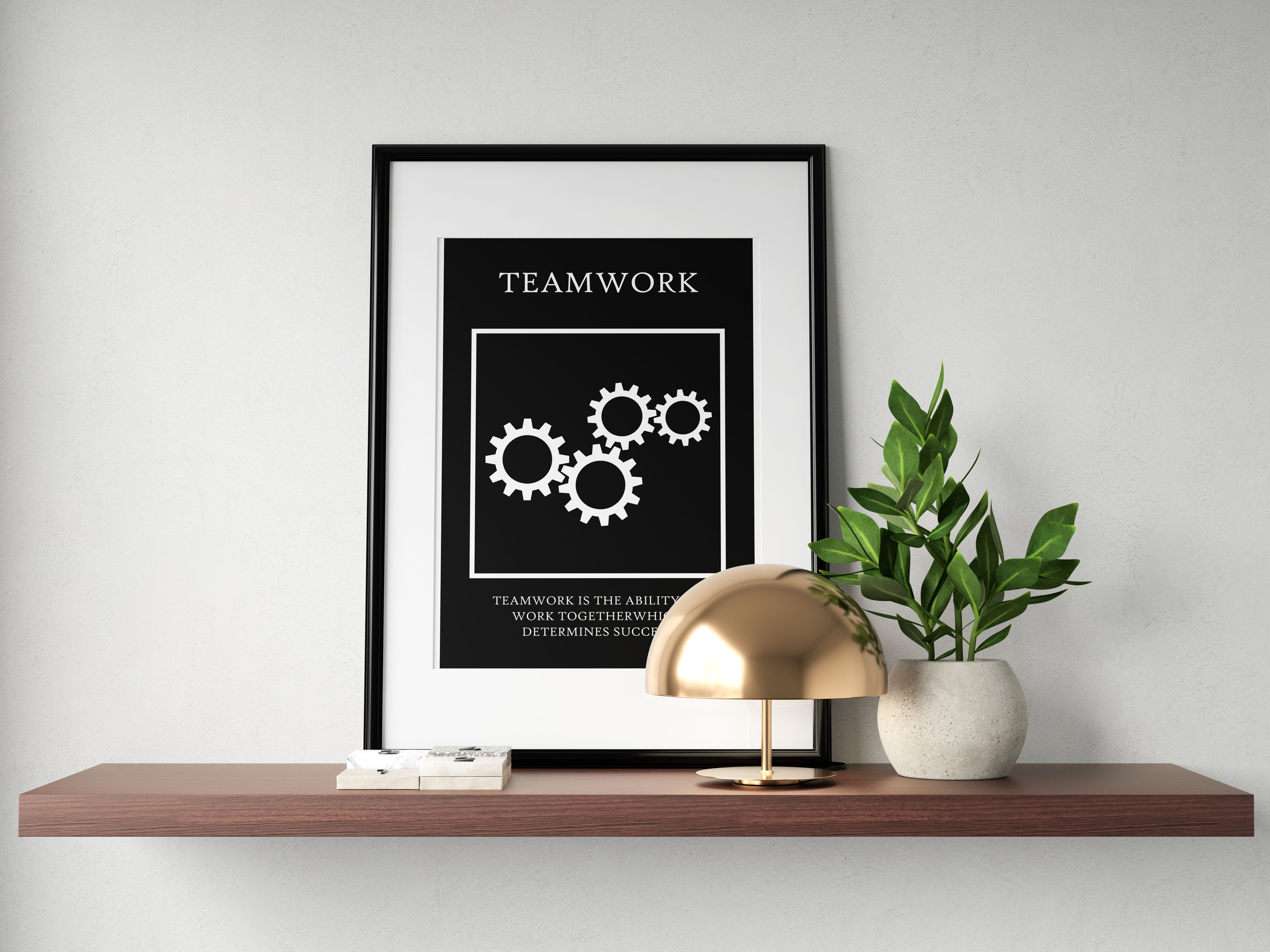 Vivid Pixel Teamwork Is T – Art Prints, Wall Decor, and Wall Art ...