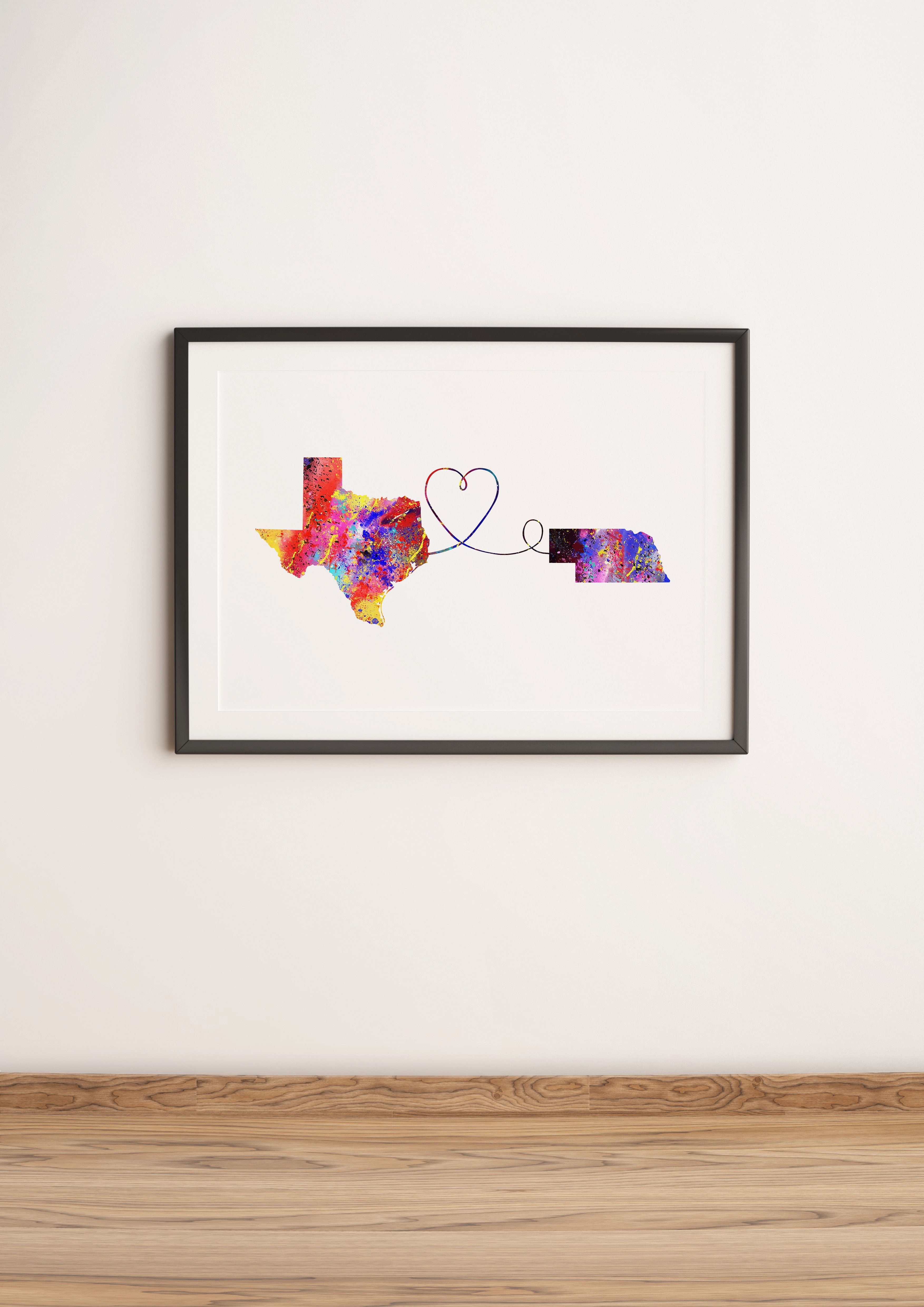 Vivid Pixel Texas Nebrask – Art Prints, Wall Decor, and Wall Art ...