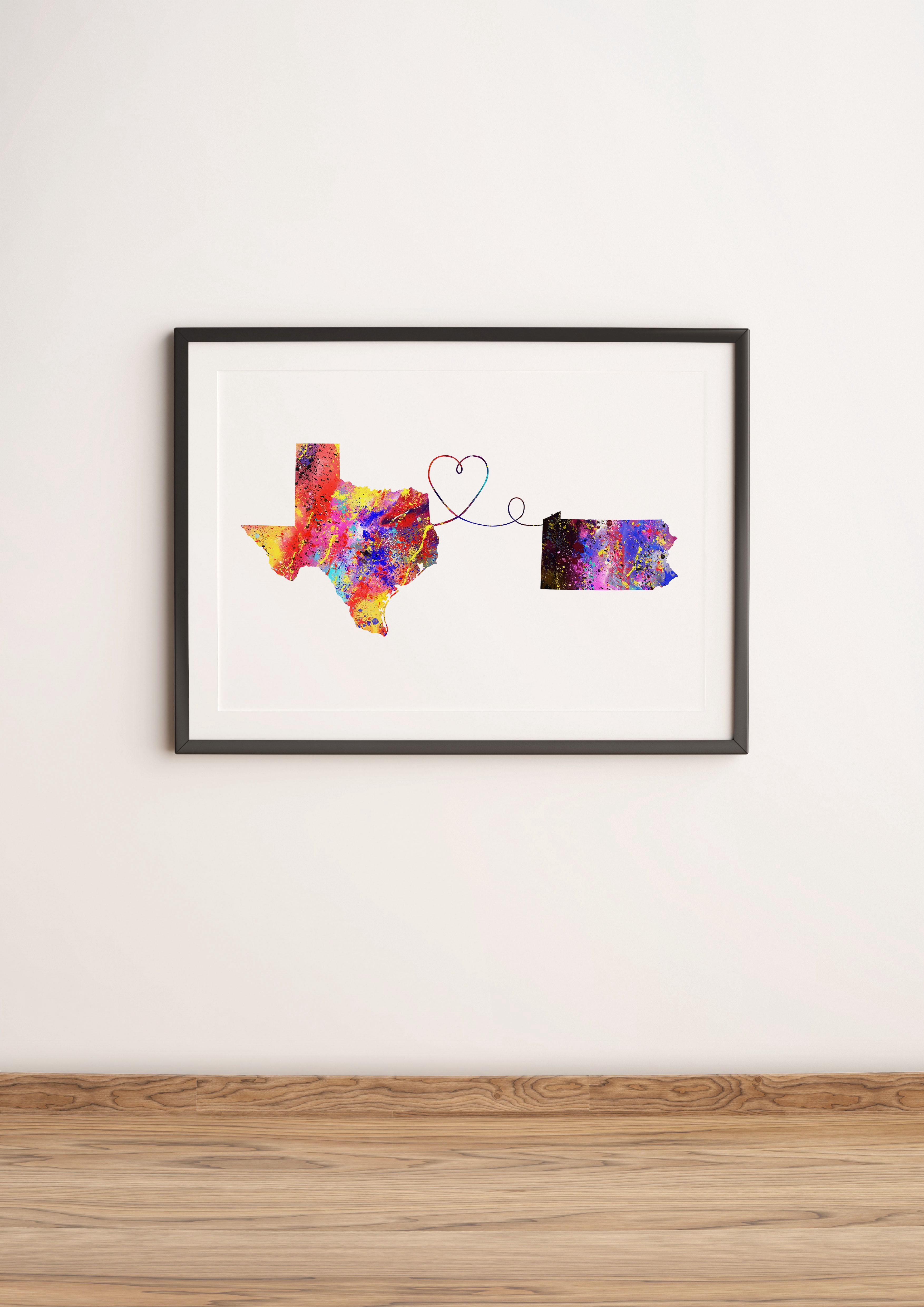 Vivid Pixel Texas Pennsyl – Art Prints, Wall Decor, and Wall Art ...