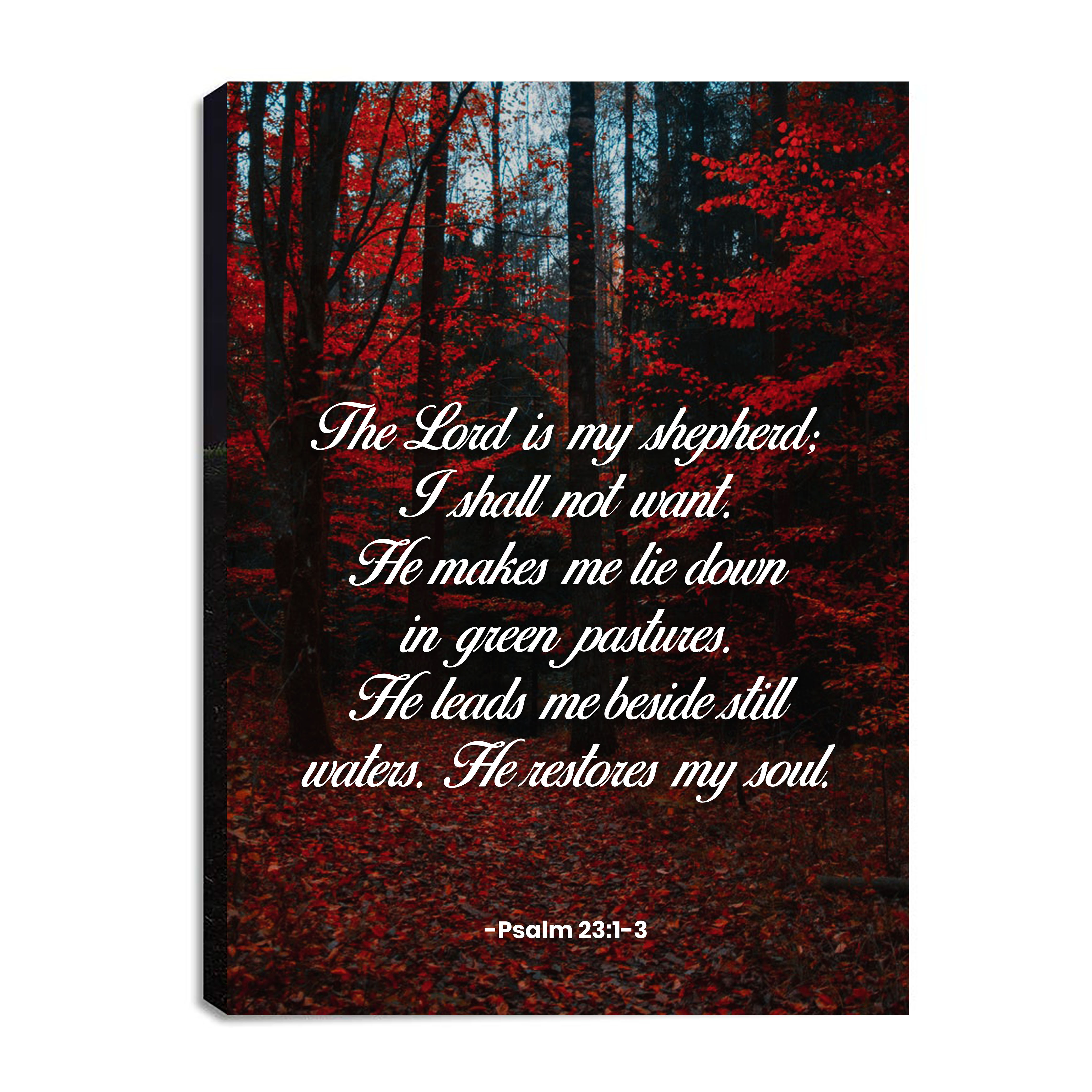 Vivid Pixel The Lord Canvas Wall Decor, Wall Art, Office Decor 12x18in ...