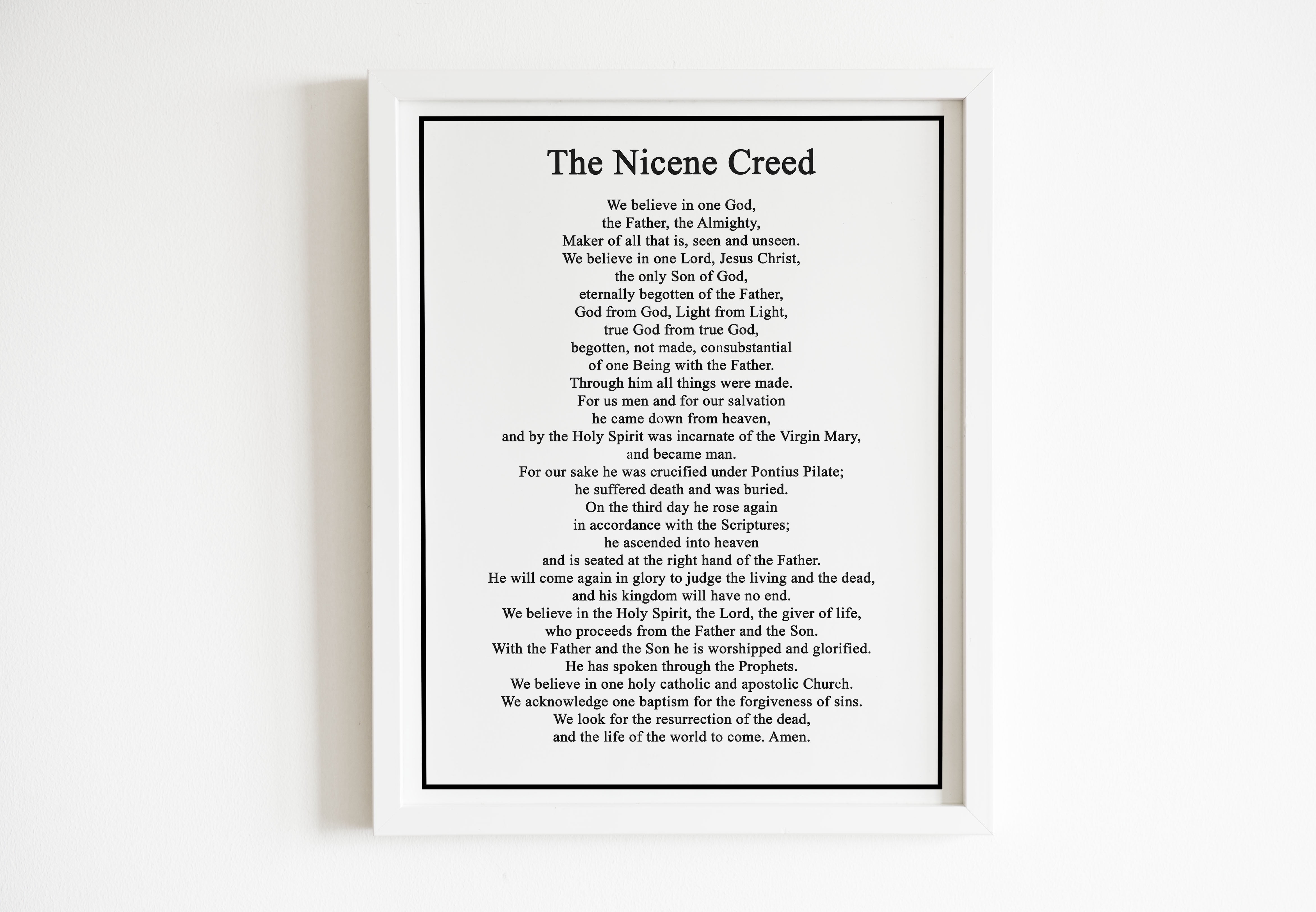 Vivid Pixel The Nicene Cr – Art Prints, Wall Decor, and Wall Art ...