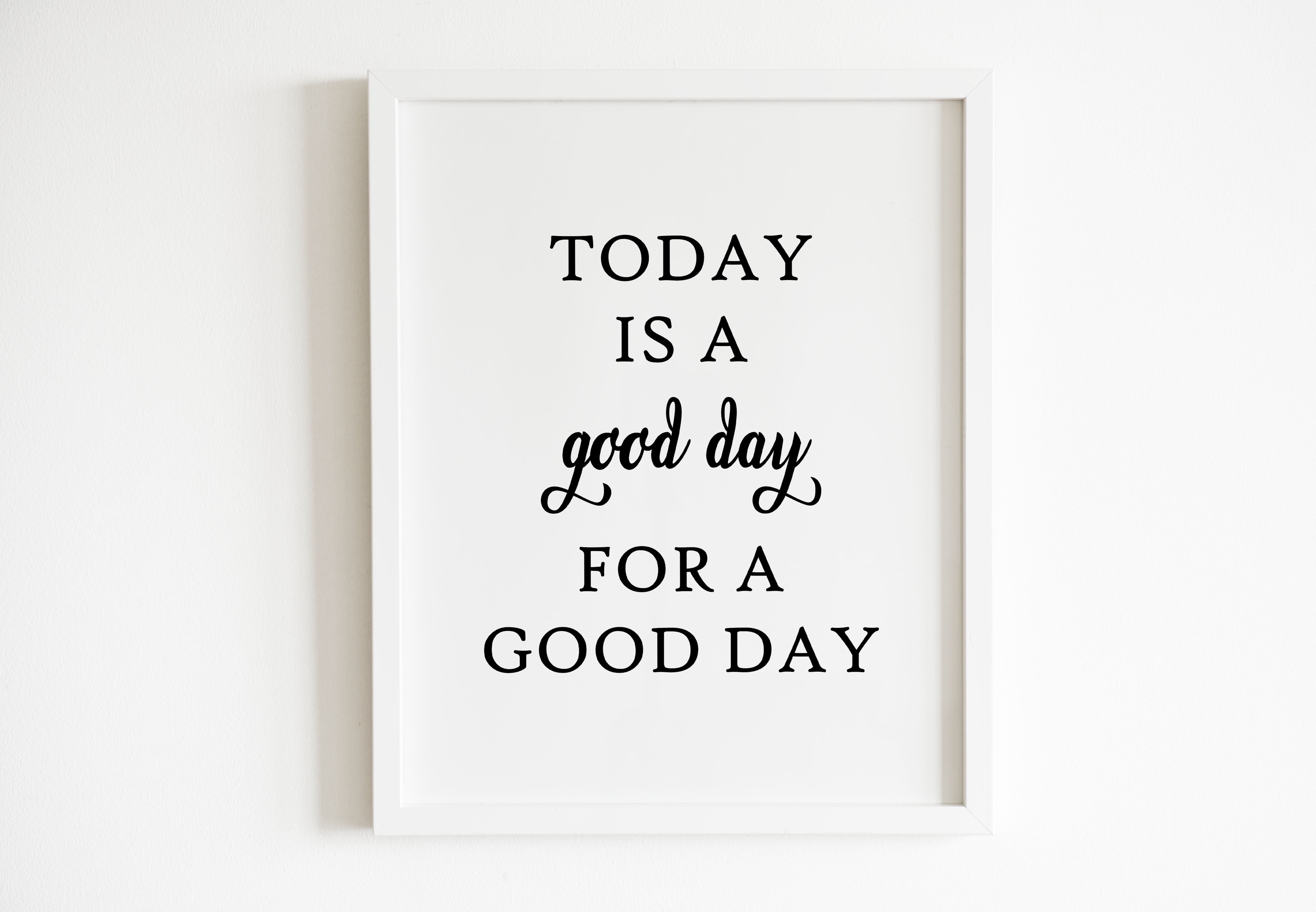 Vivid Pixel Today Is A Go – Art Prints, Wall Decor, and Wall Art 06x04in - Walmart.com