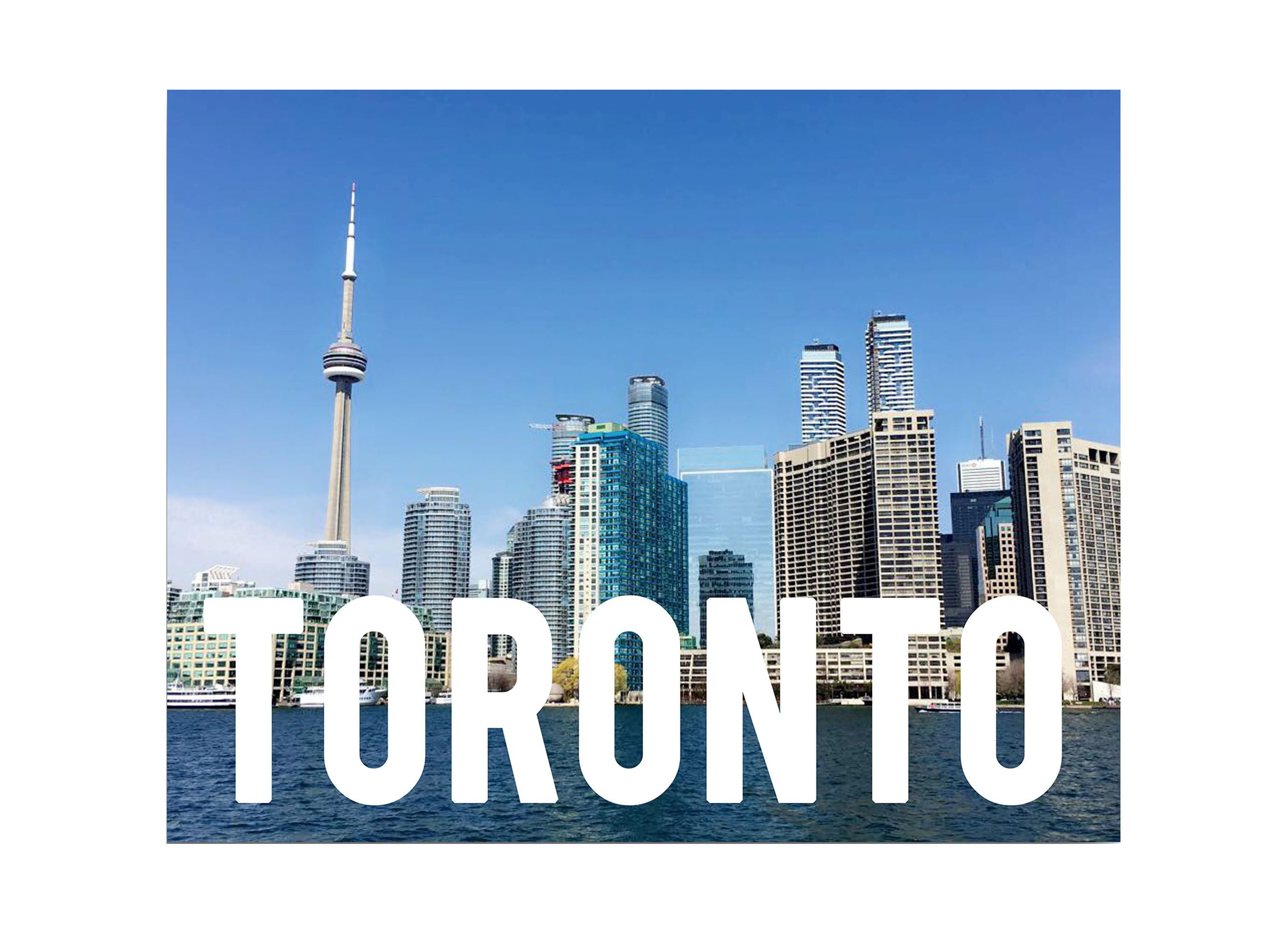 Vivid Pixel Toronto Canvas Wall Decor, Wall Art, Office Decor 12x18in - Walmart.com