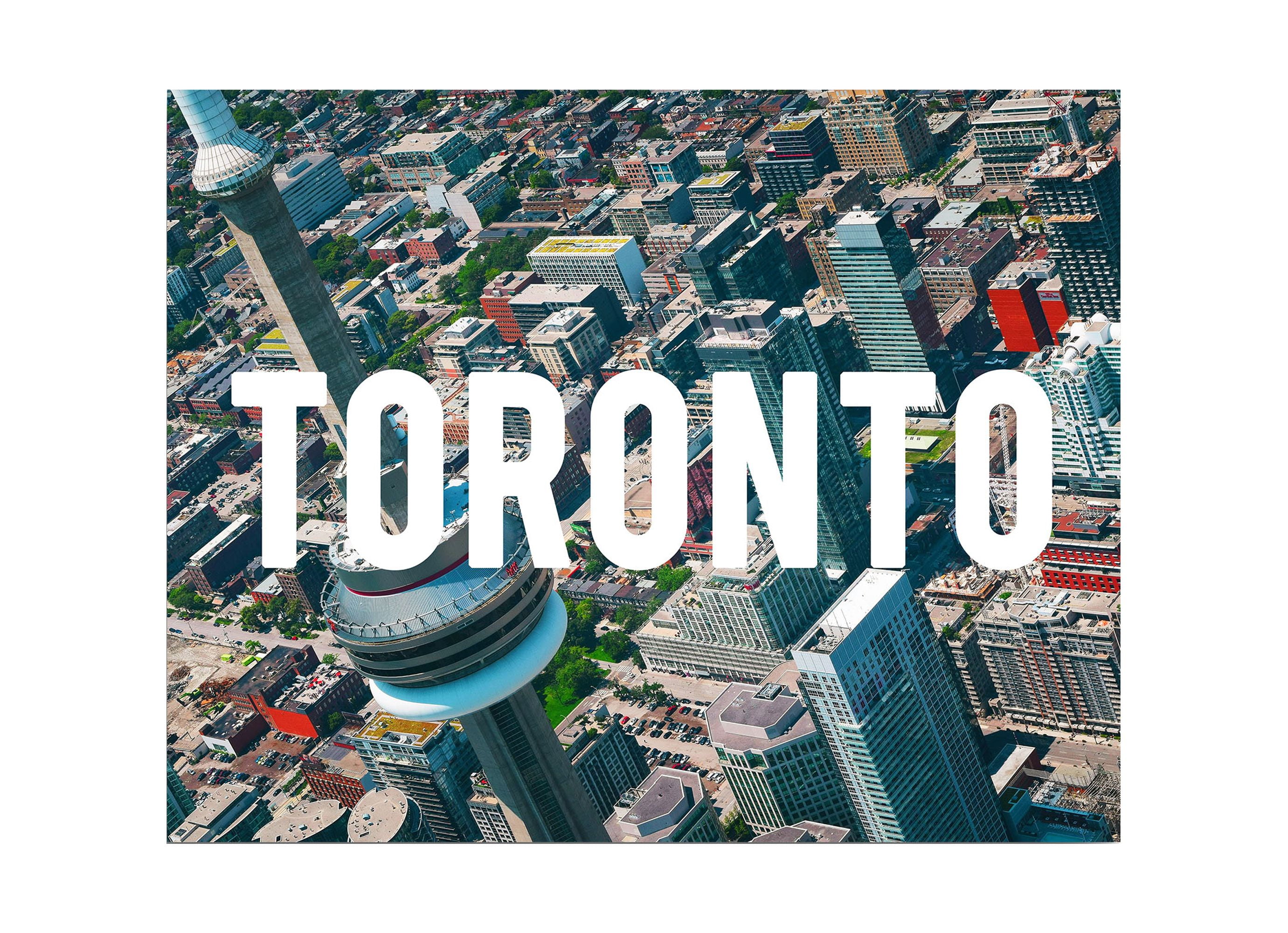 Vivid Pixel Toronto Canvas Wall Decor, Wall Art, Office Decor 18x24in - Walmart.com