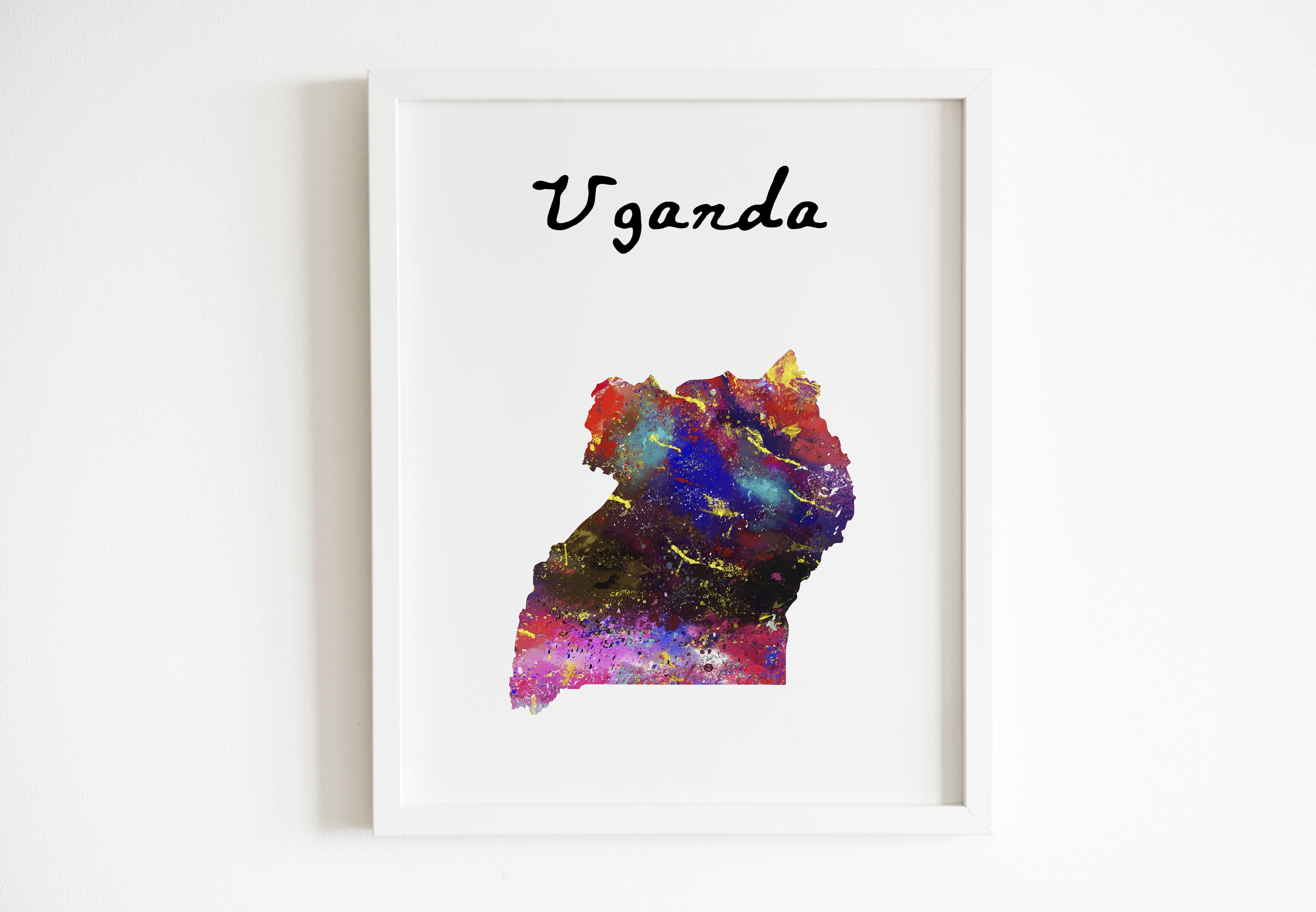 Vivid Pixel Uganda – Art Prints, Wall Decor, and Wall Art 06x04in ...
