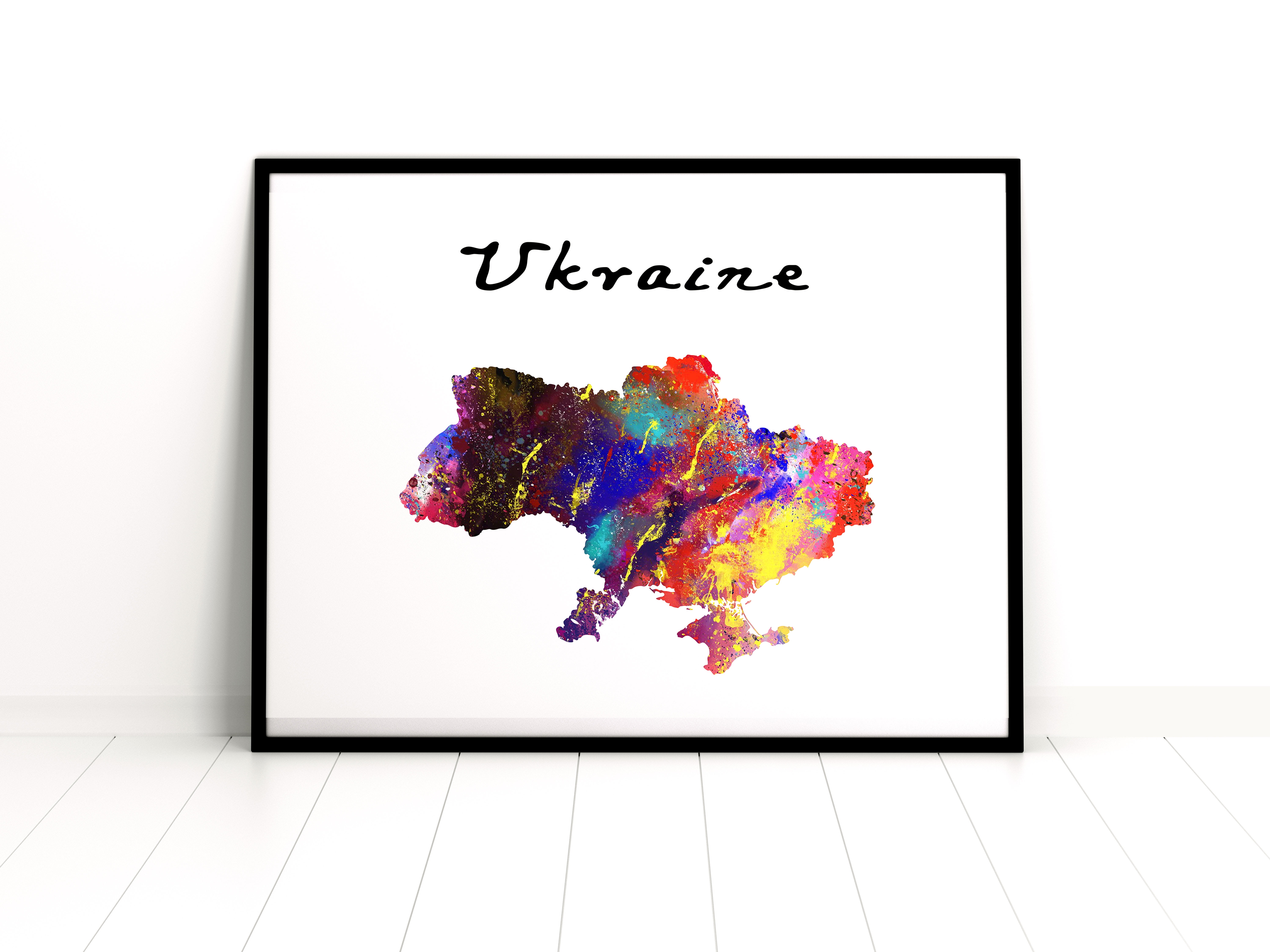 Vivid Pixel Ukraine – Art Prints, Wall Decor, and Wall Art 05x07in ...