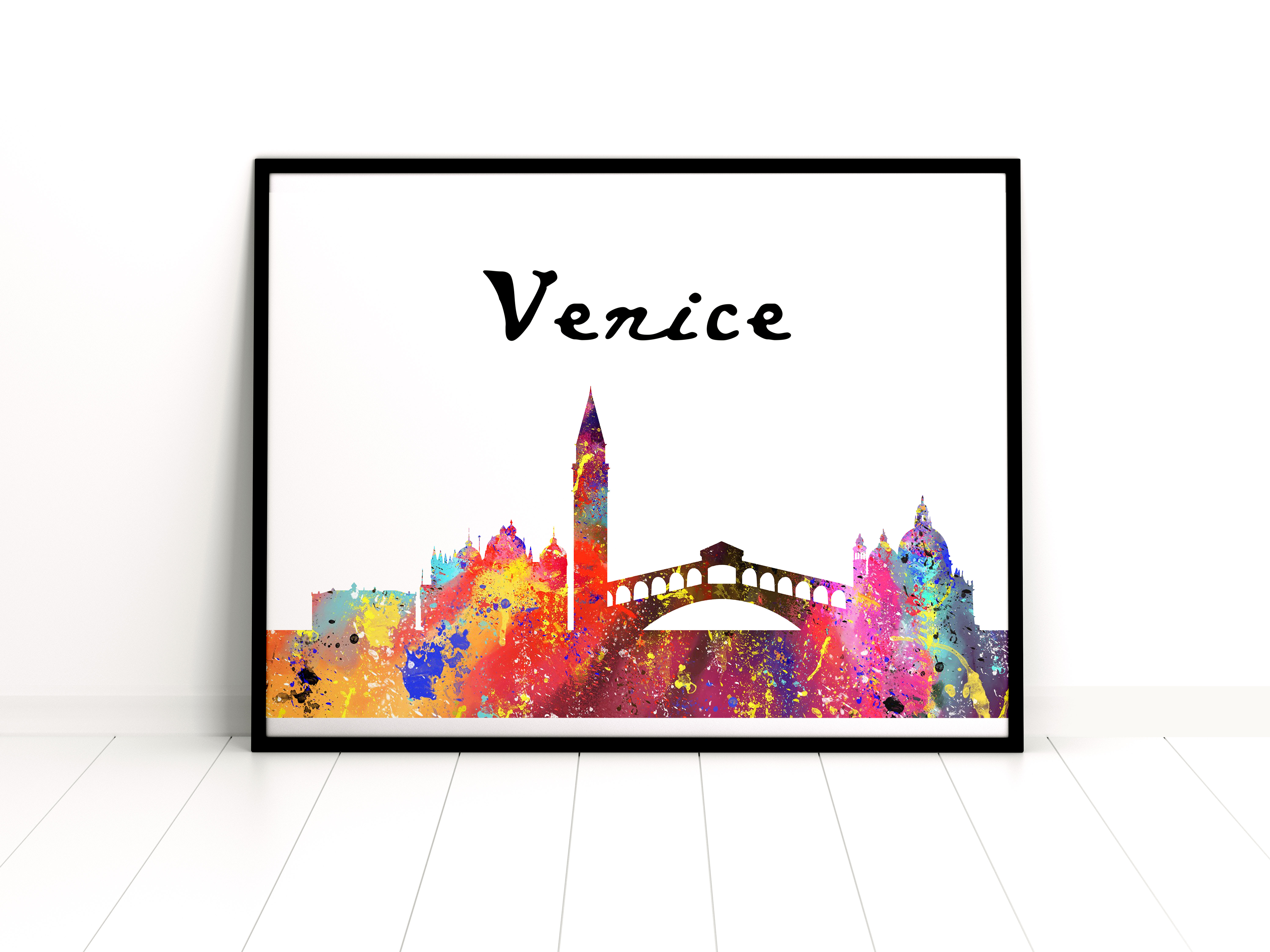 Vivid Pixel Venice – Art Prints, Wall Decor, and Wall Art 08x10in - Walmart.com