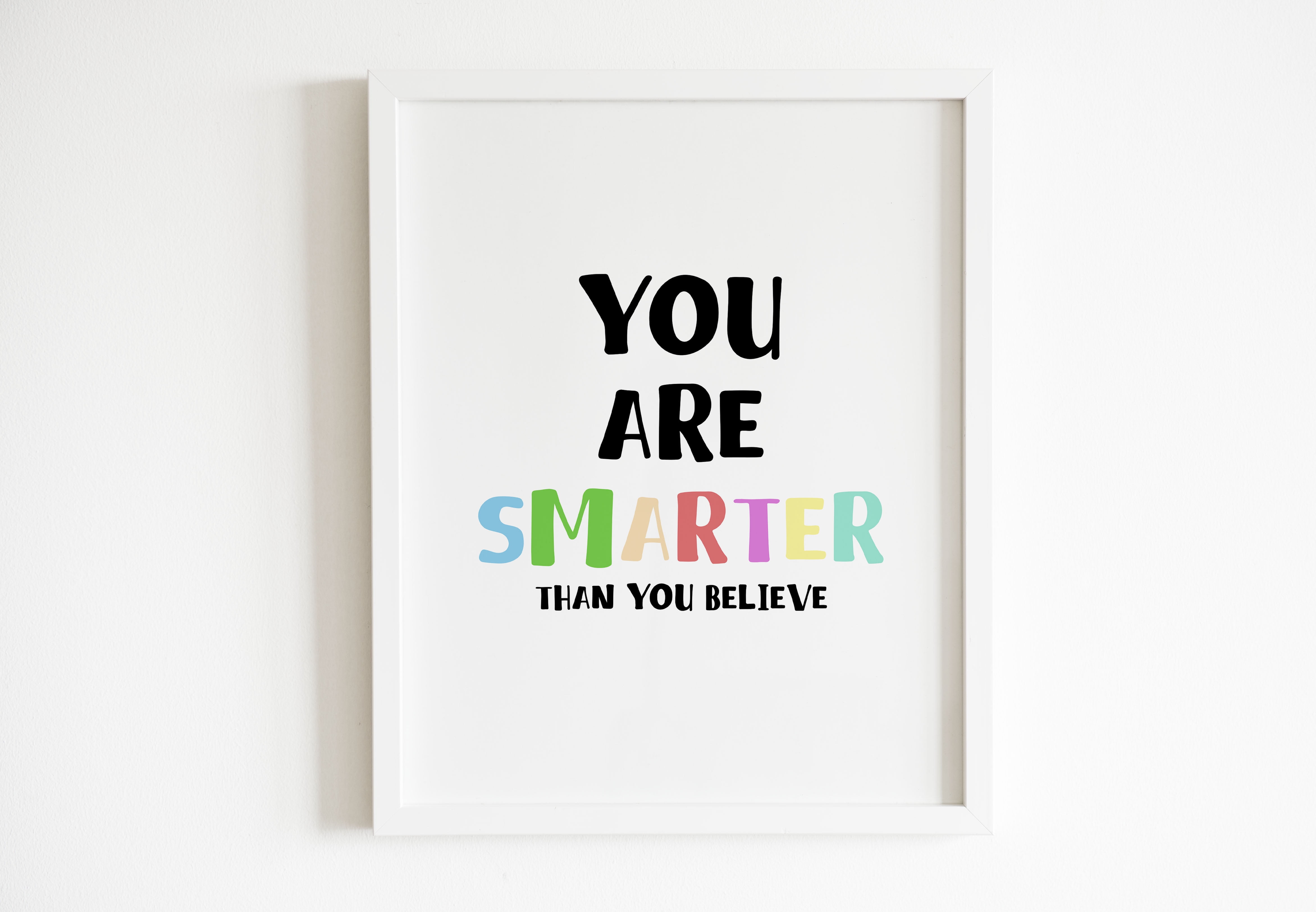 Vivid Pixel You Are Smart – Art Prints, Wall Decor, and Wall Art ...