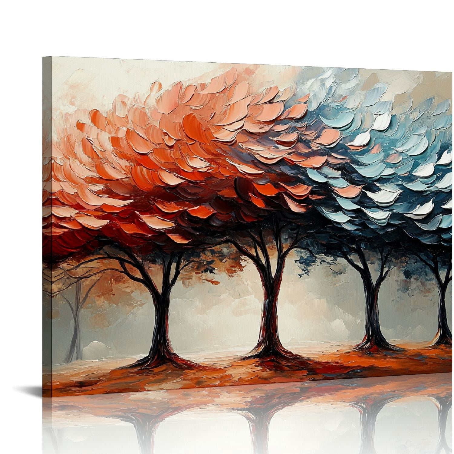 Vivid Separation Vivid Separation Seasons Trees Canvas Print - Autumn ...
