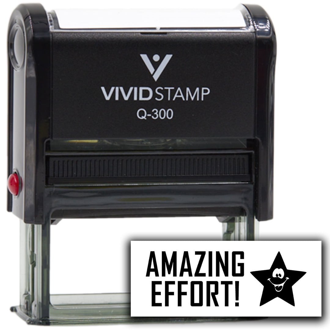 Vivid Stamp Amazing Effort! Stamps For Grading Self-Inking Rubber ...
