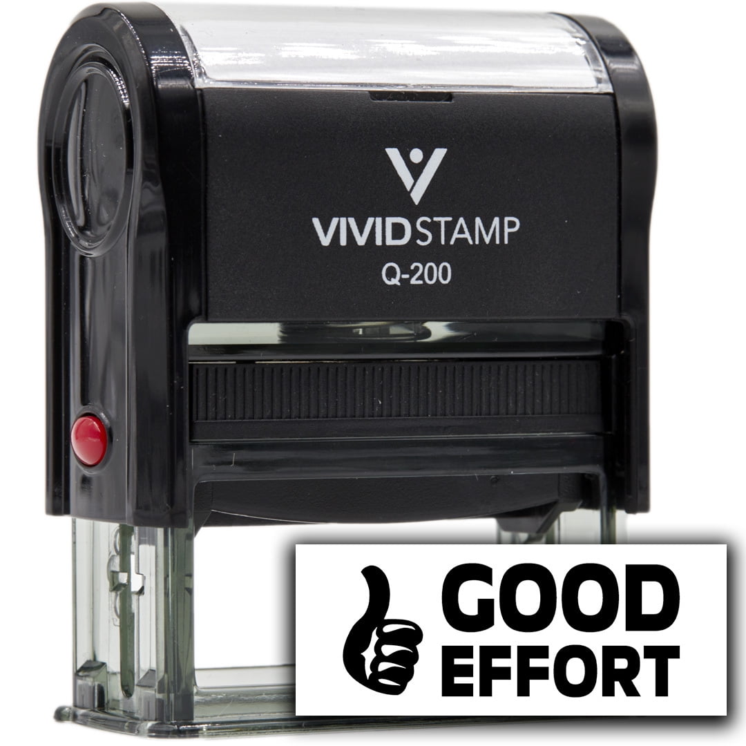 Vivid Stamp Good Effort Stamps For Grading Self-Inking Rubber Stamps ...