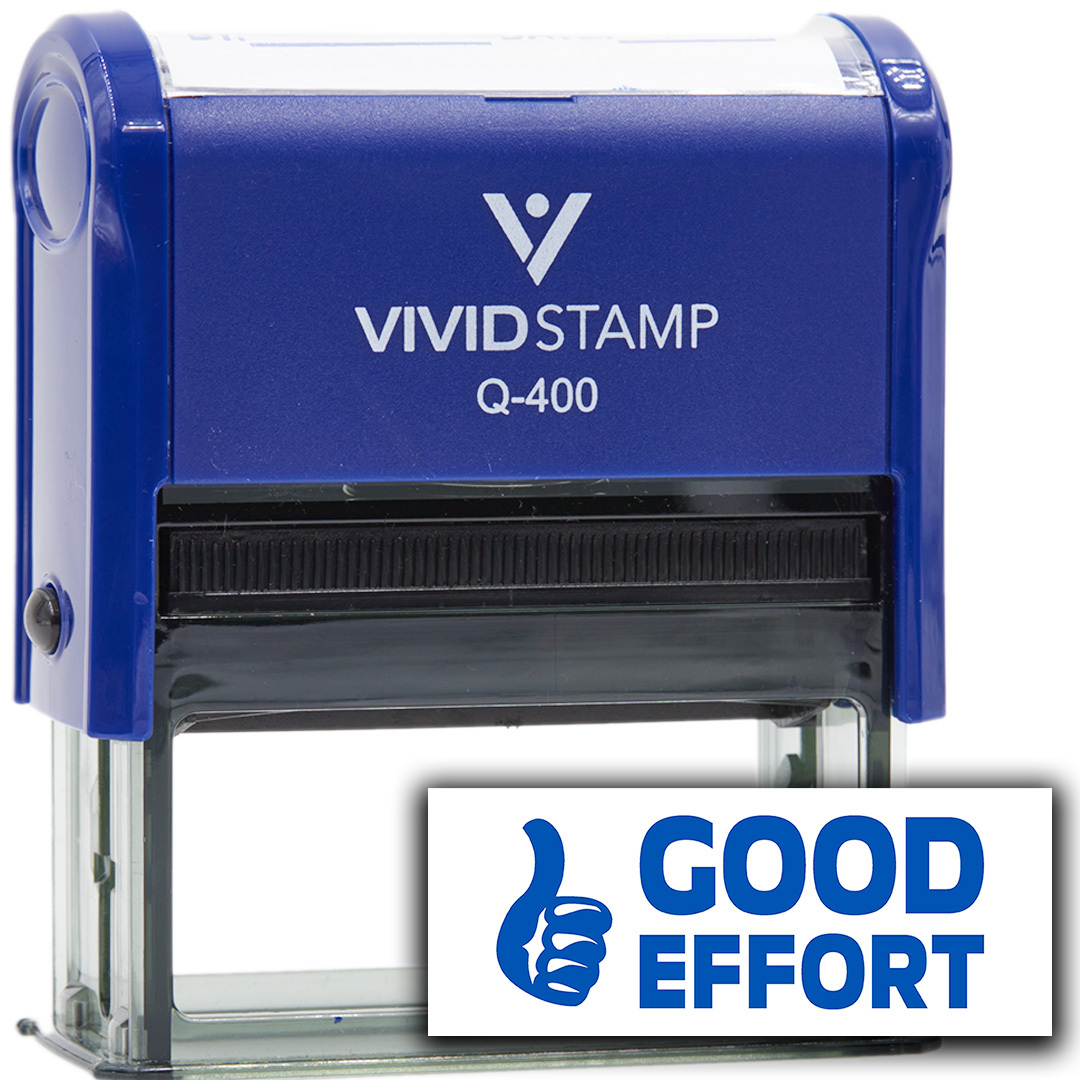 Vivid Stamp Good Effort Stamps For Grading Self-Inking Rubber Stamps ...