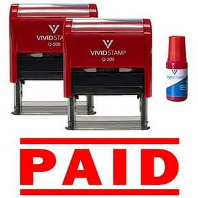 Paid Full Stamp