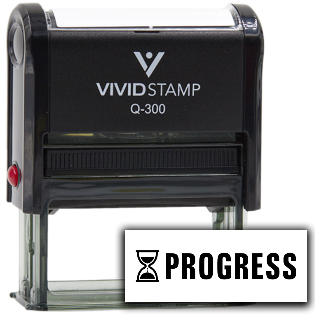 Vivid Stamp Progress Stamps For Grading Self-Inking Rubber Stamps ...