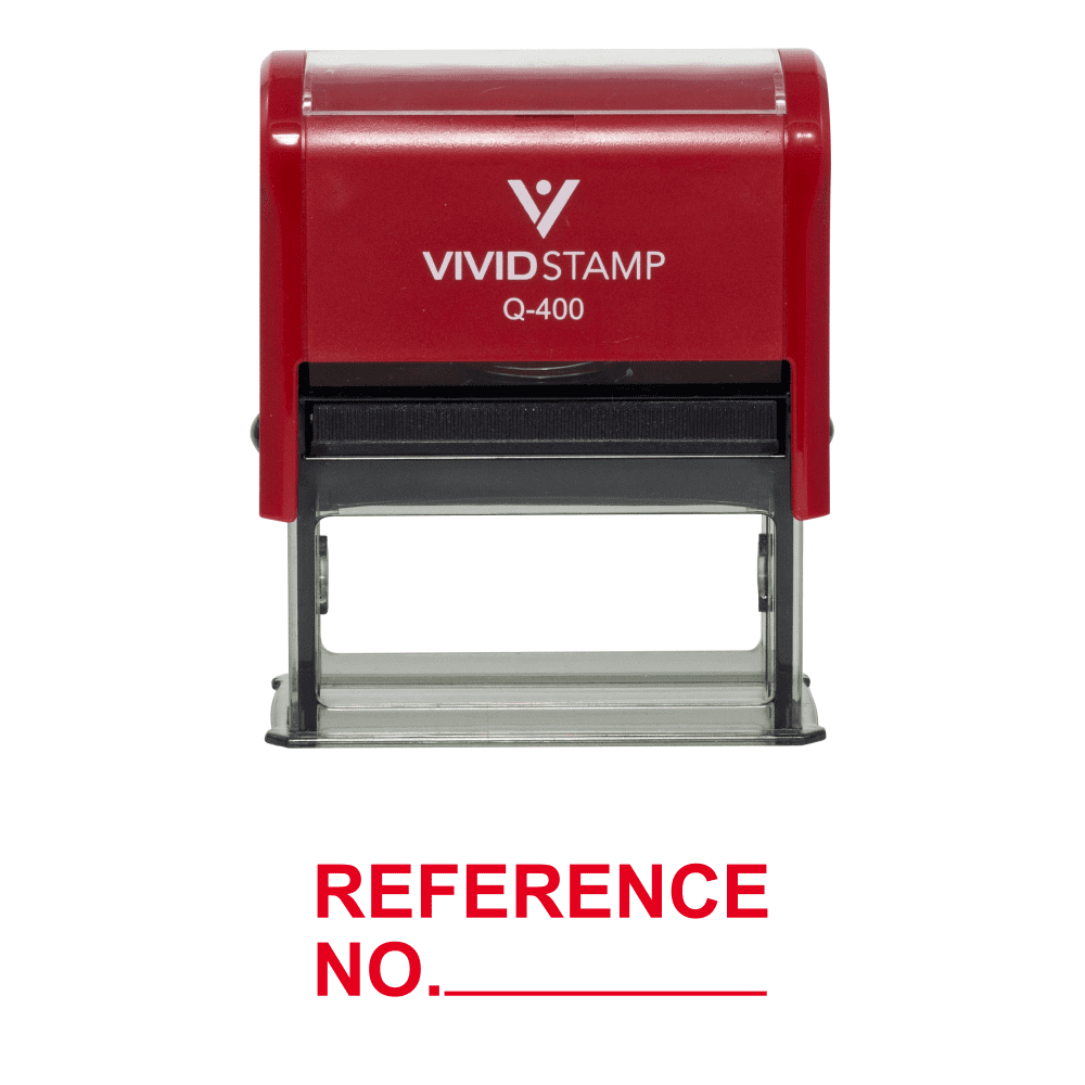 Vivid Stamp REDEEMED Self Inking Rubber Stamp (Red Ink) - X-Large ...