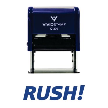 Universal Message Stamp, ORIGINAL, Pre-Inked One-Color, Blue - Walmart.com