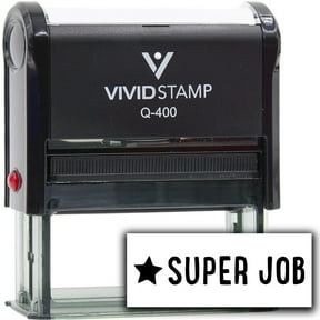 LegiLiner Self-Inking Teacher Stamp-Double Stack 1/2-inch Handwriting ...