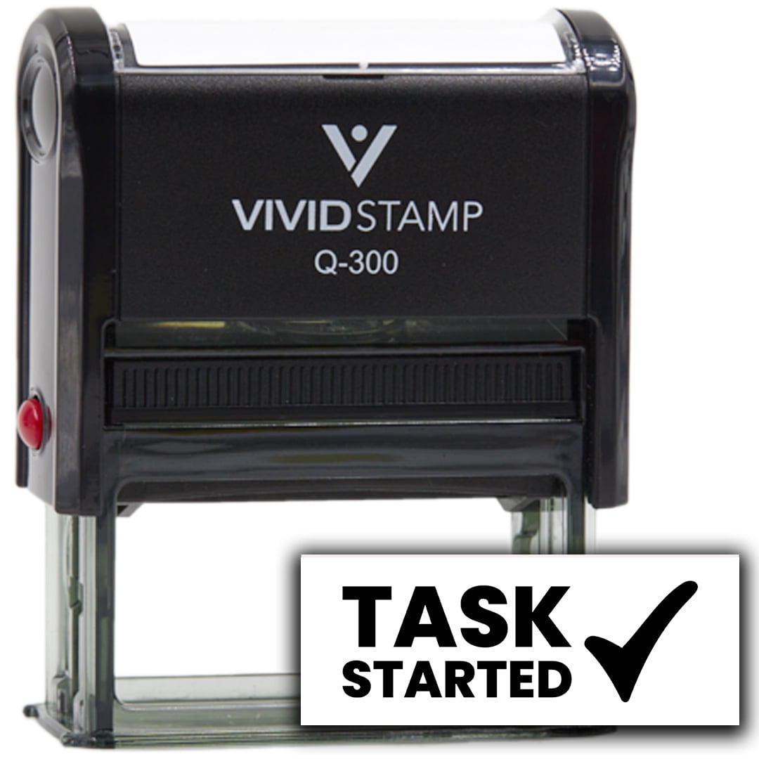 Vivid Stamp Task Started Self-Inking Rubber Stamps Teachers And Schools ...