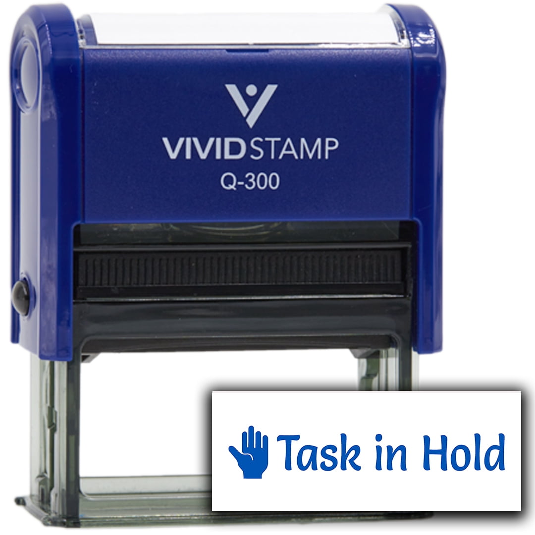 Vivid Stamp Task in Hold Self-Inking Rubber Stamps Teachers And Schools ...