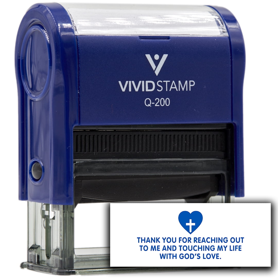 Vivid Stamp Thank you for reaching out to me and touching my life with ...