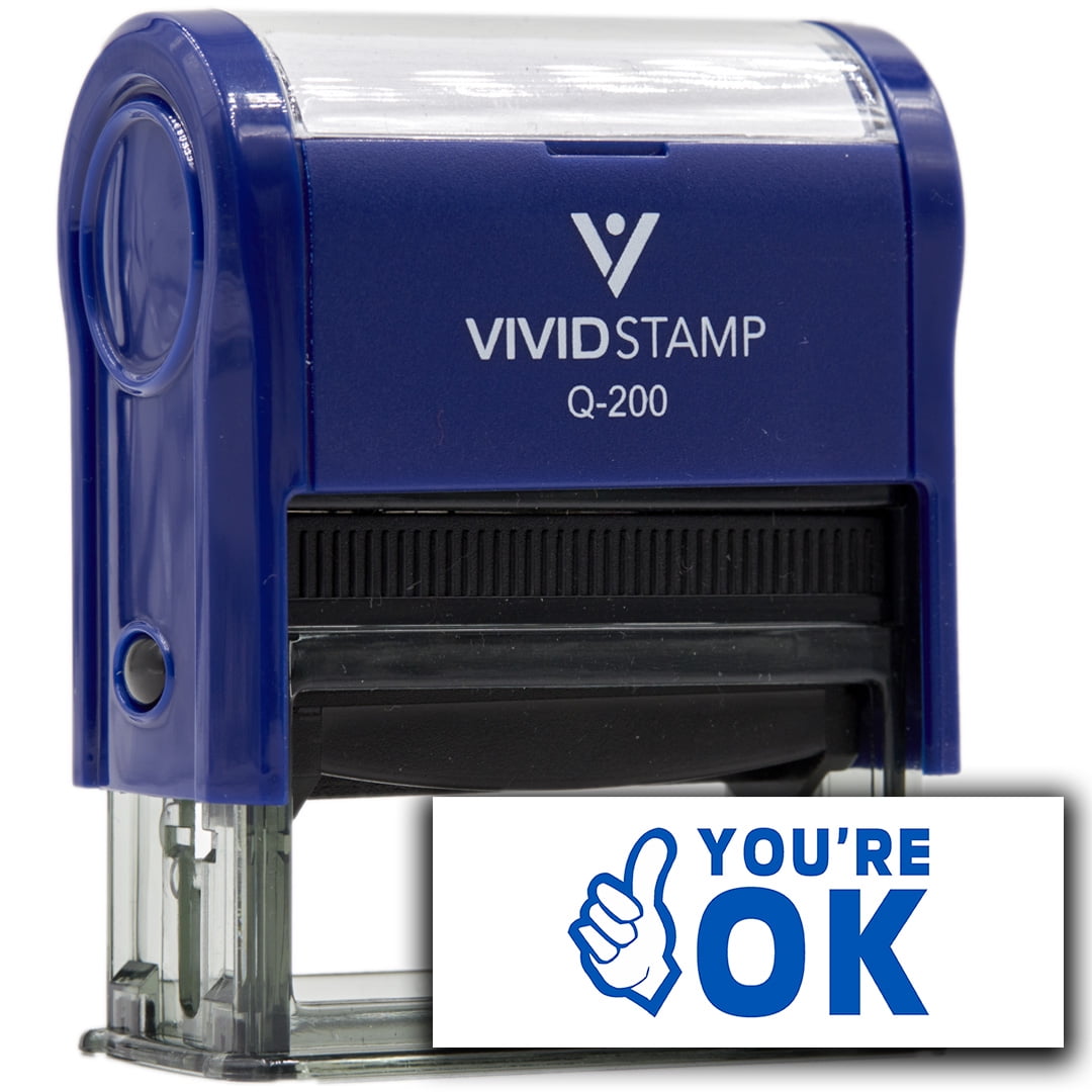 Vivid Stamp You?re OK Stamps For Grading Self-Inking Rubber Stamps ...