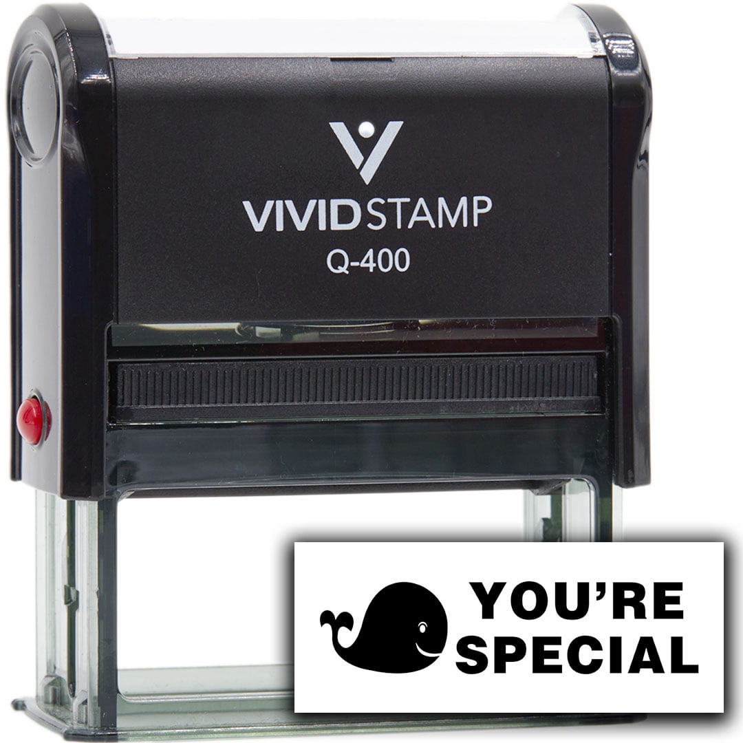 Vivid Stamp You’re Special Self Inking Rubber Stamp (Black Ink) - Q-400 ...