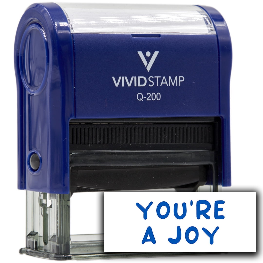 Vivid Stamp You?re a Joy Stamps For Grading Self-Inking Rubber Stamps ...
