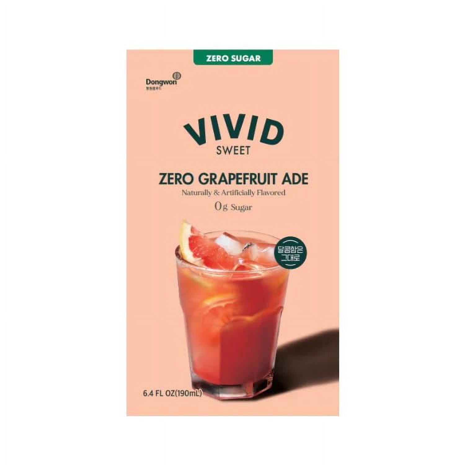 Vivid Sweet - Grapefruit Ade, Zero Sugar, Zero Calories, No Artificial ...