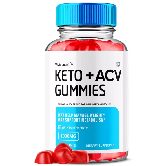 VividLean Keto ACV Gummies Support Weight Management and Metabolism 60 ...
