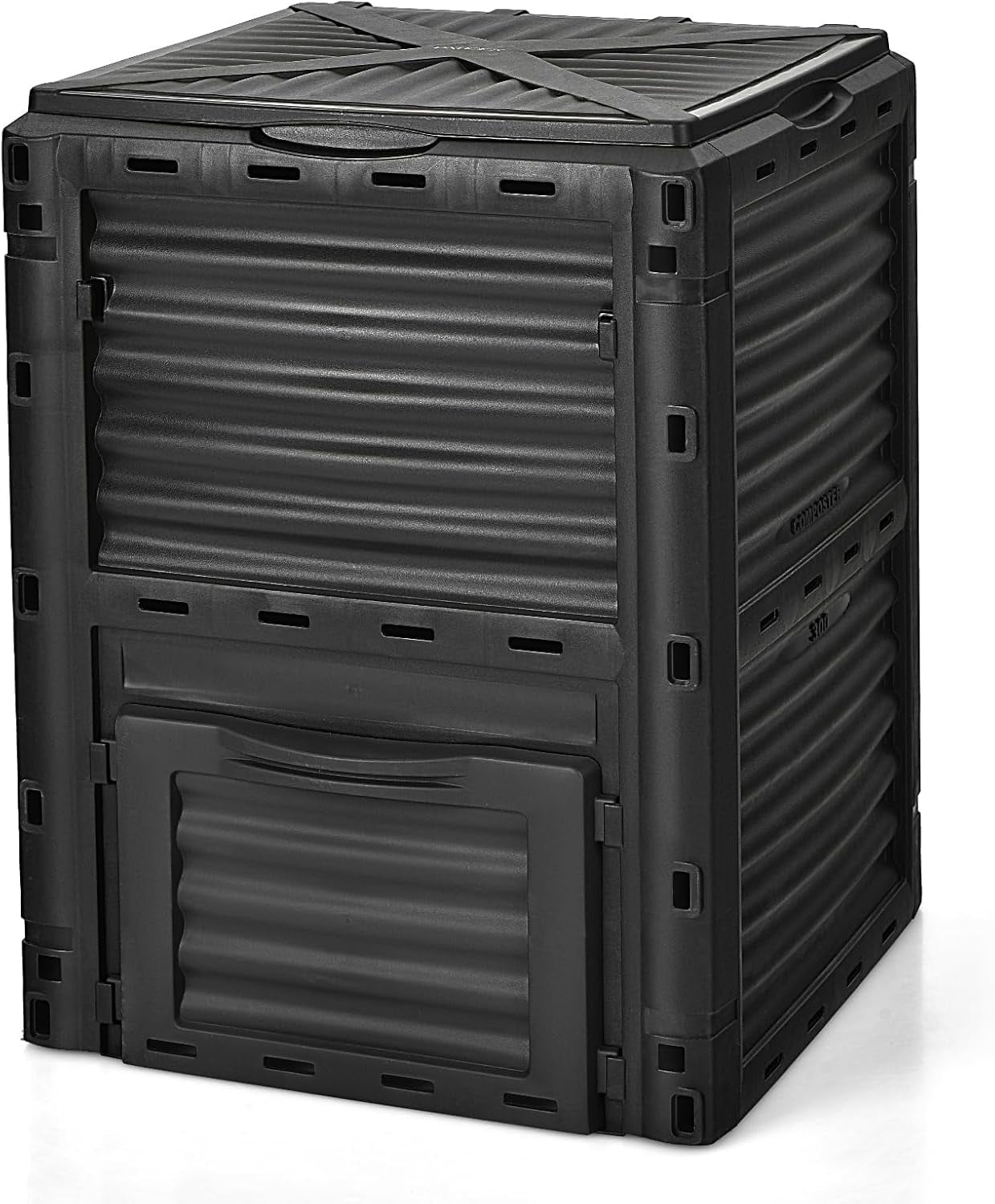 VividVibes Compost Bin Outdoor, 80 Gallon Garden Compost Bin with Top ...