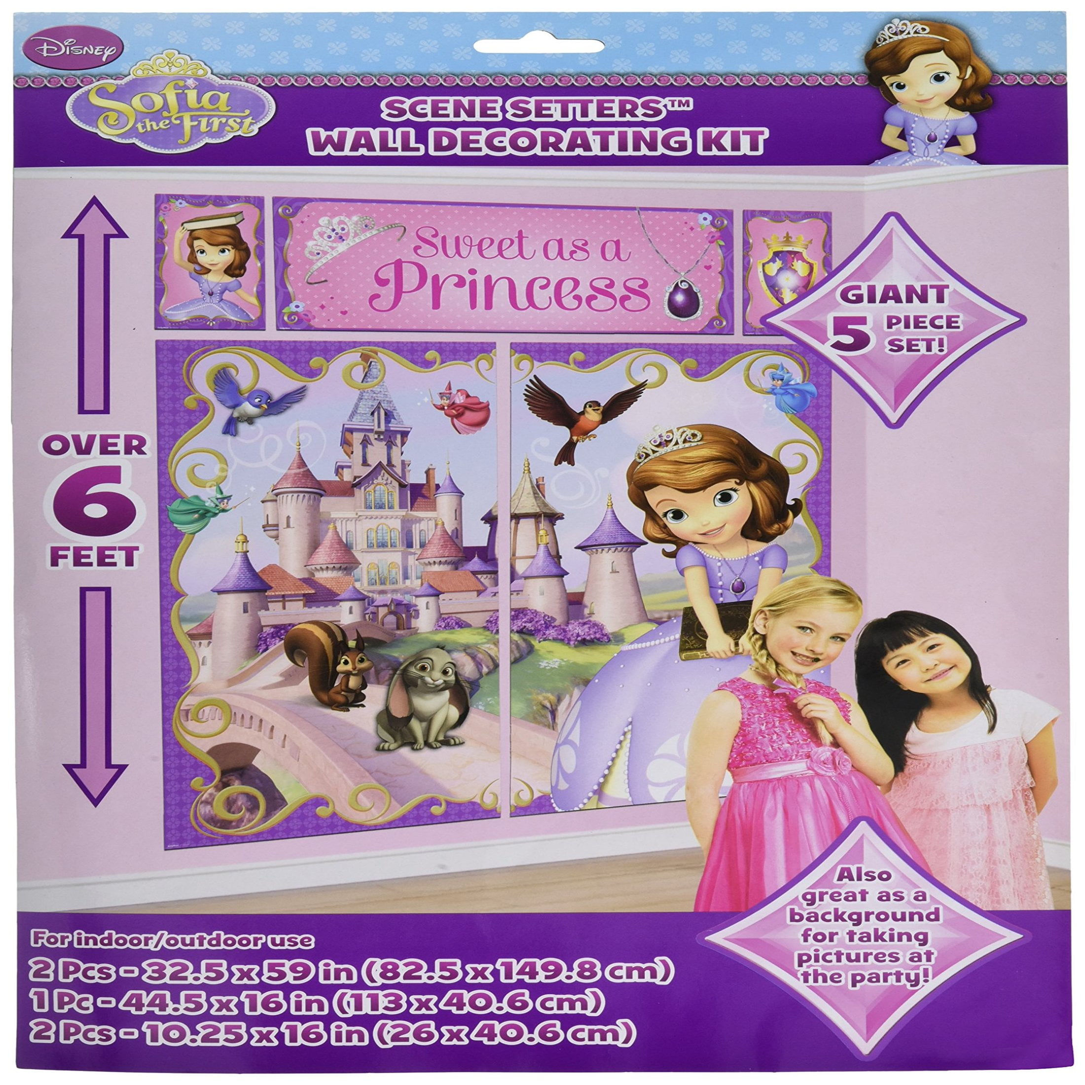 VividVision Scene Setters - ChromaCraft Multicolored Wall Decor Kit ...