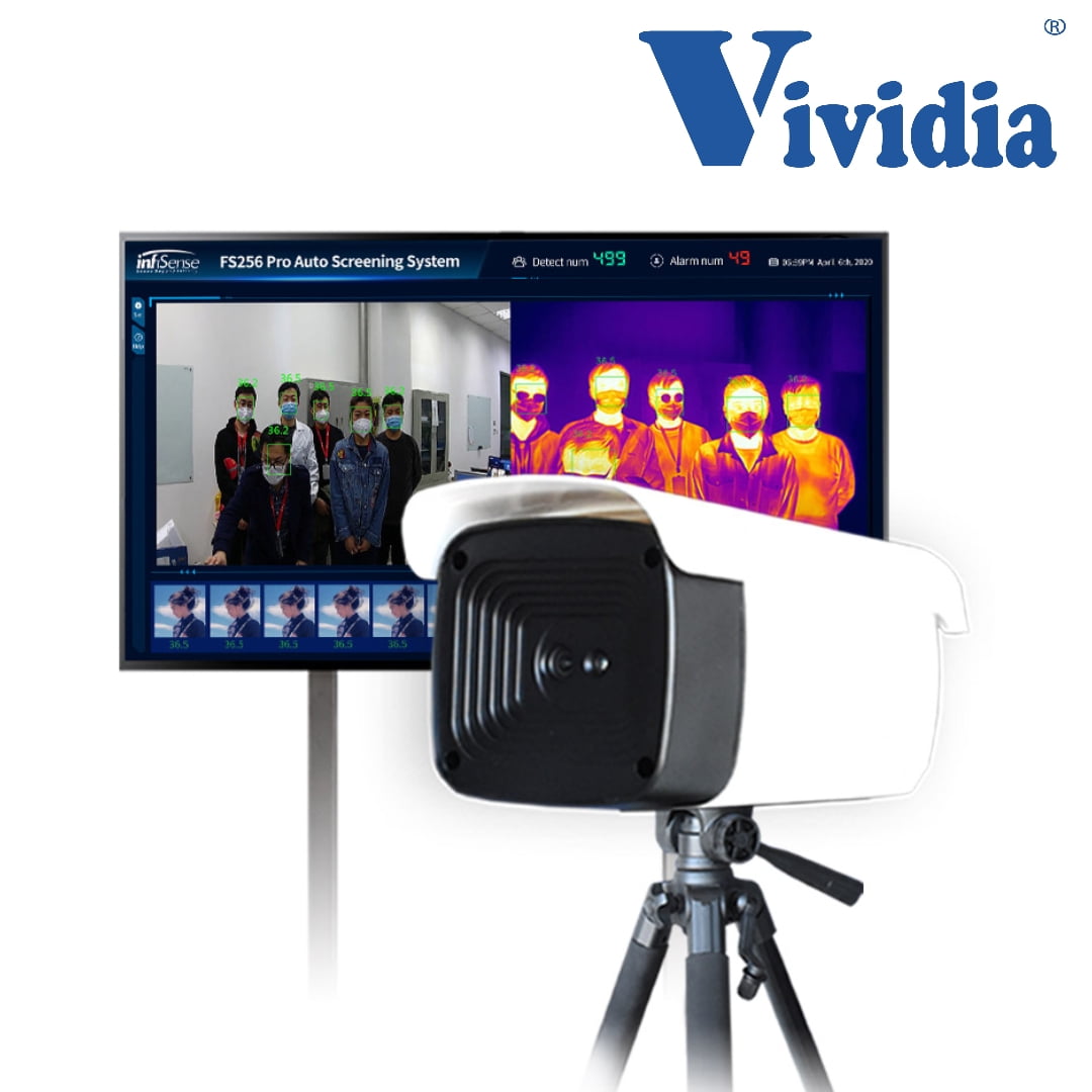 Vividia M256Pro Dual-Camera Multi-Target Body Temperature Fever ...