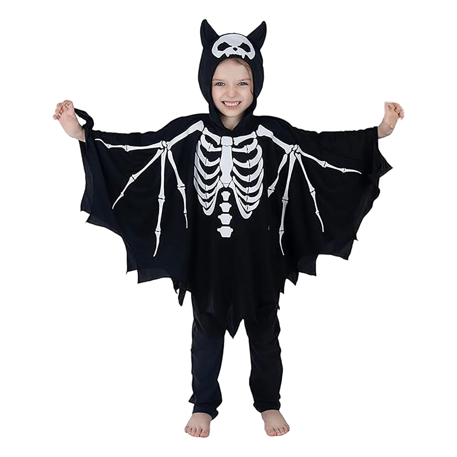 Vividxx Kids Halloween Jumpsuit Halloween Boys Skeleton Jumpsuit Scary ...