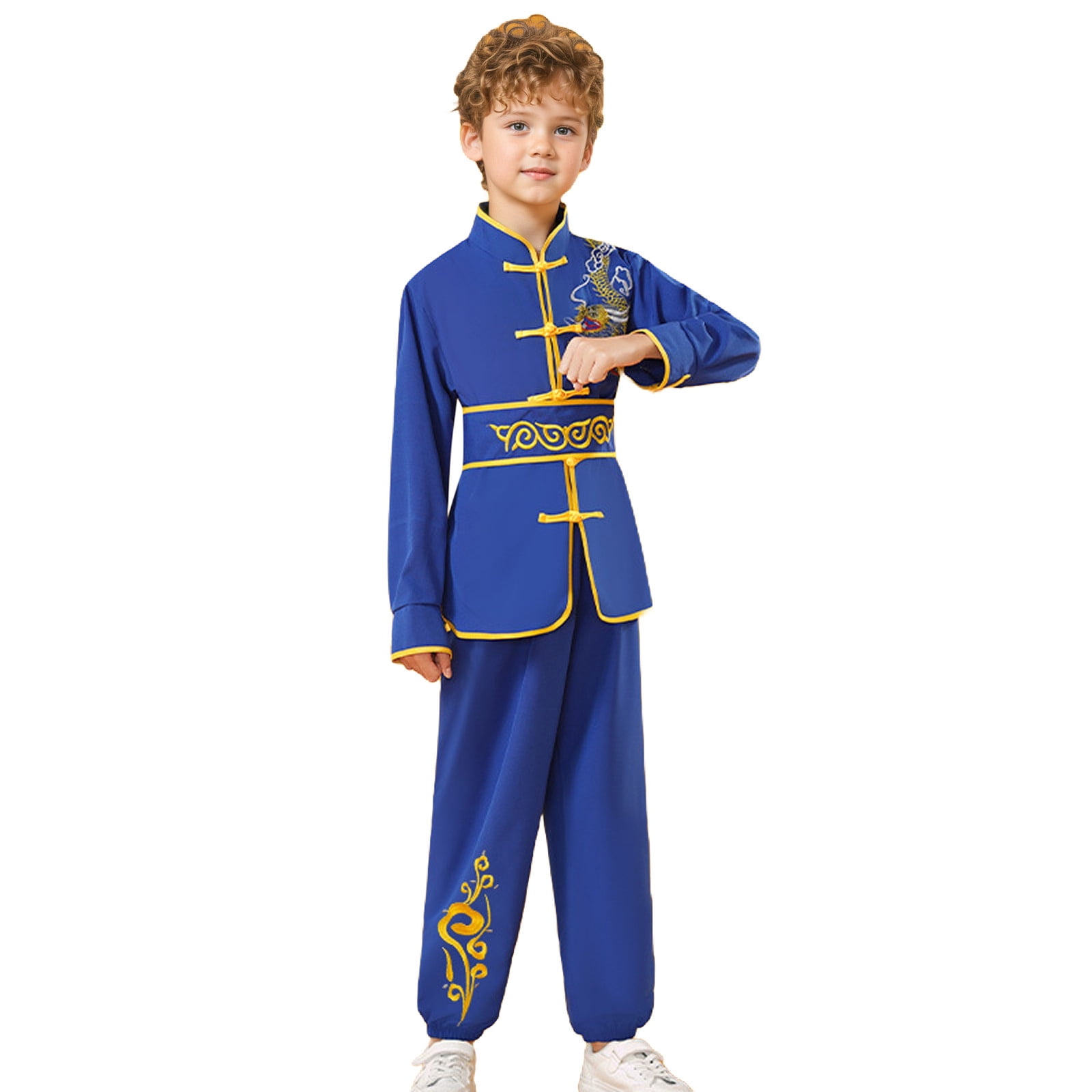 Vividxx Tracksuits Children Unisex Long Sleeve Shirt With Kung Fu Suits ...