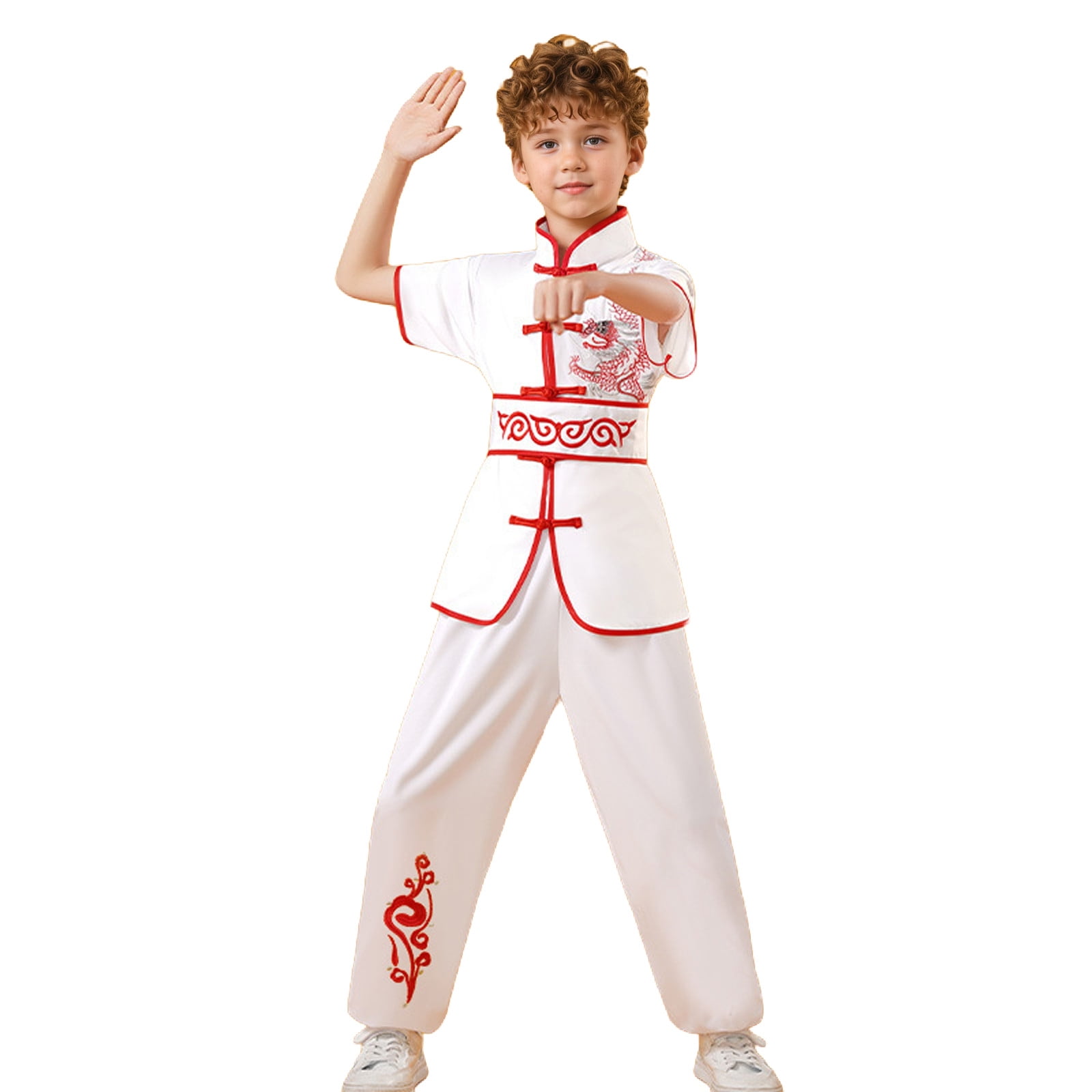 Vividxx Tracksuits Children Unisex Short Sleeve Shirt With Kung Fu ...