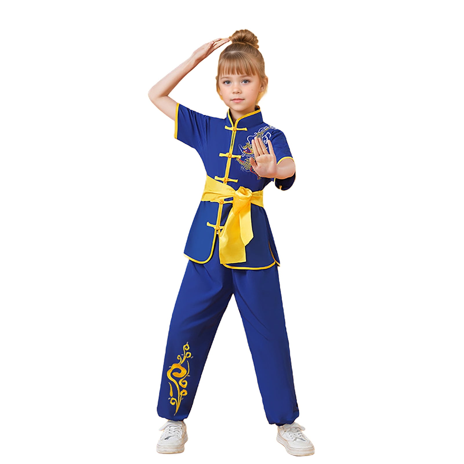 Vividxx Tracksuits Children Unisex Short Sleeve Shirt With Kung Fu ...