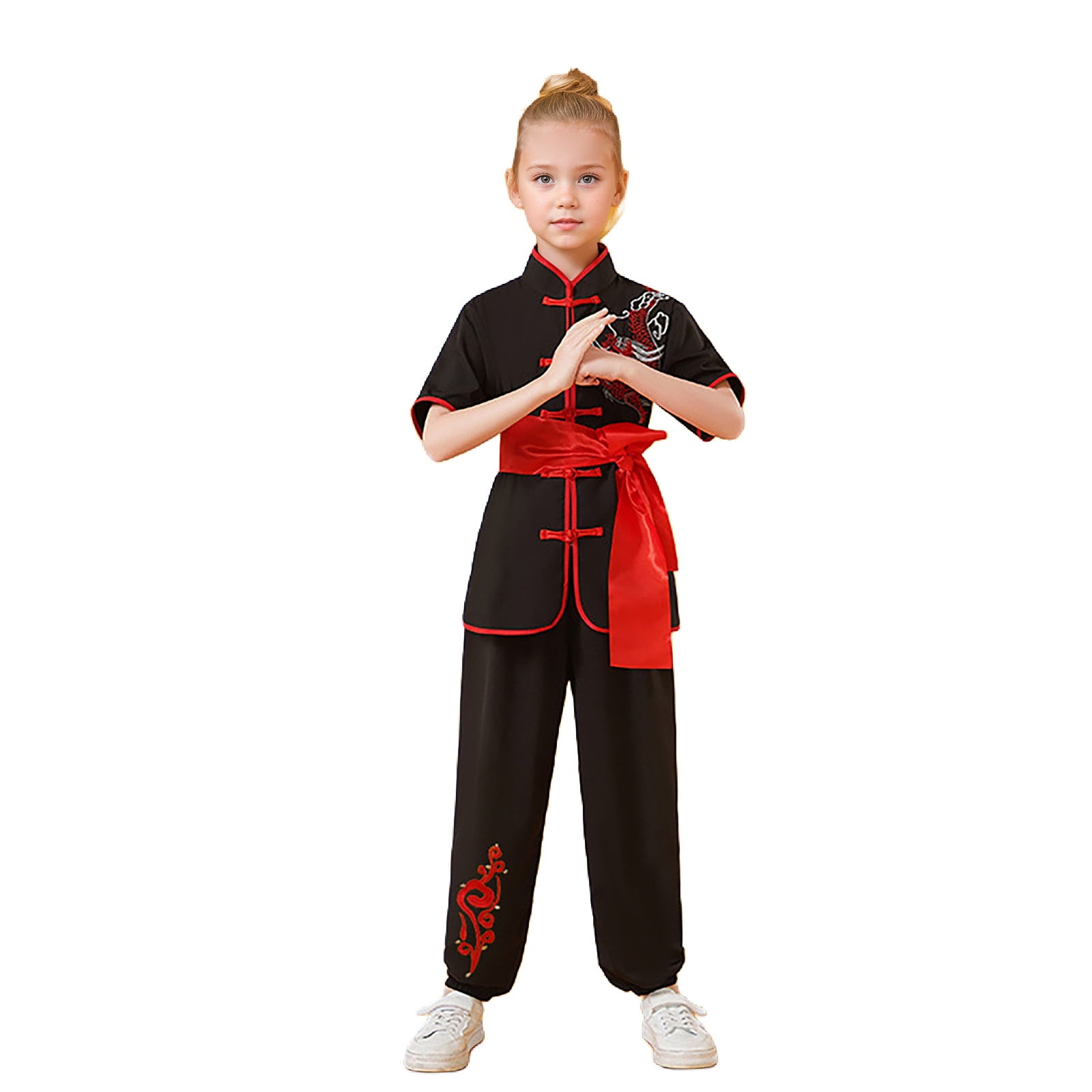 Vividxx Tracksuits Children Unisex Short Sleeve Shirt With Kung Fu ...