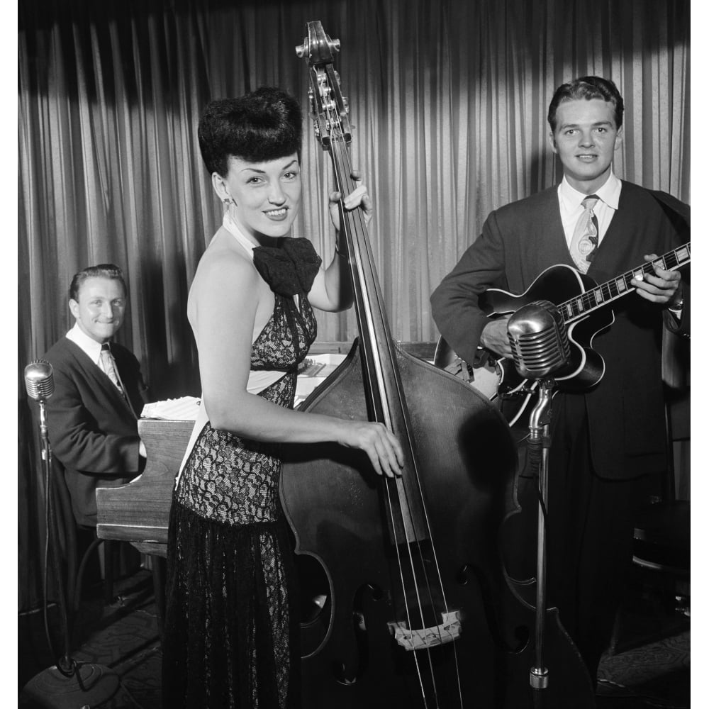 Vivien Garry. Namerican Jazz Musician. With Teddy Kaye And Arv Garrison ...