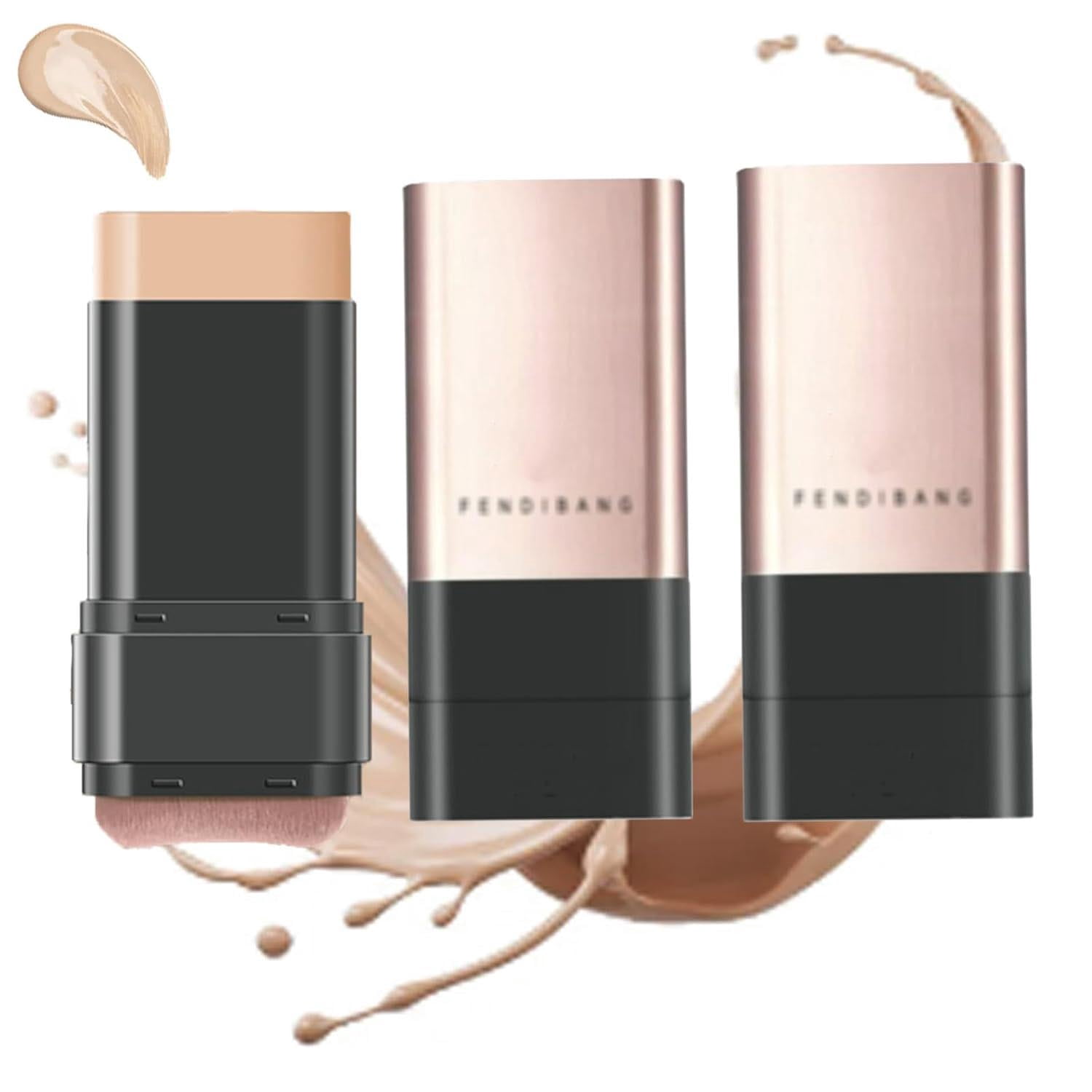 VivienBeauty Foundation Stick, 2 in 1 Vivienbeauty Foundation, Double ...