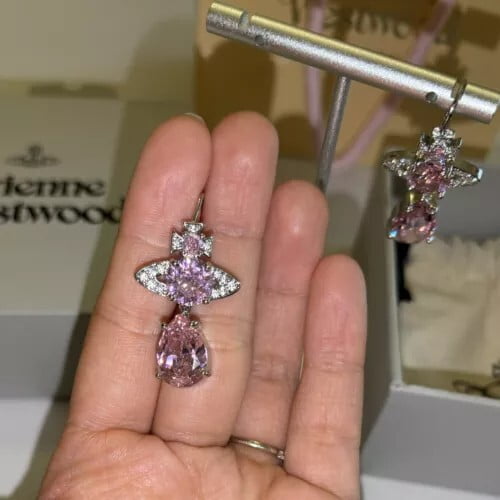 Vivienne Westwood Prince Cut Mermaid Tear Drop Earrings With Box ...