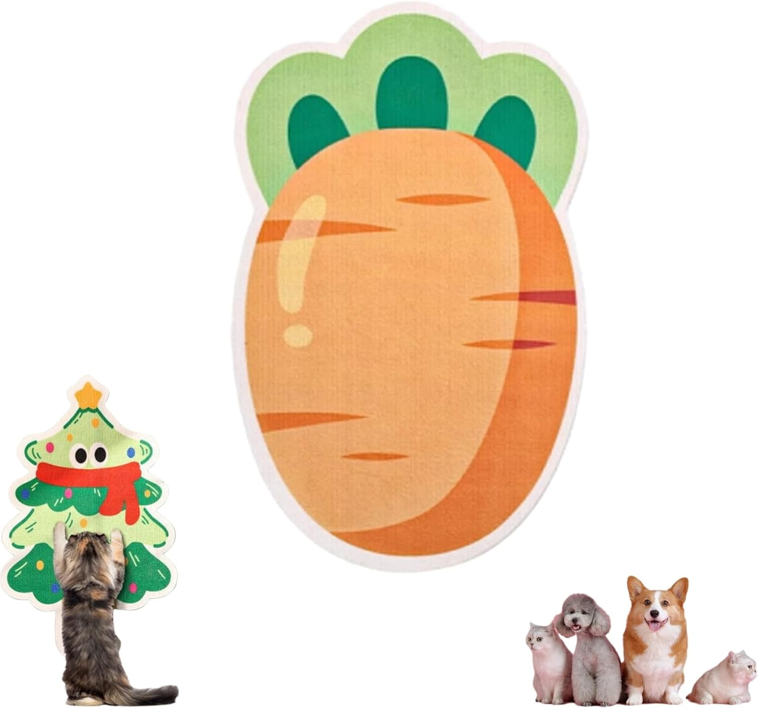 Viviguru Cat Scratcher, Wall Mounted Cat Scratcher, 2025 Upgrade Wall ...