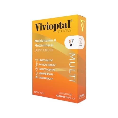 Vivioptal Multi, 30 Softgels (330 units), Multivitamin & Multimineral ...