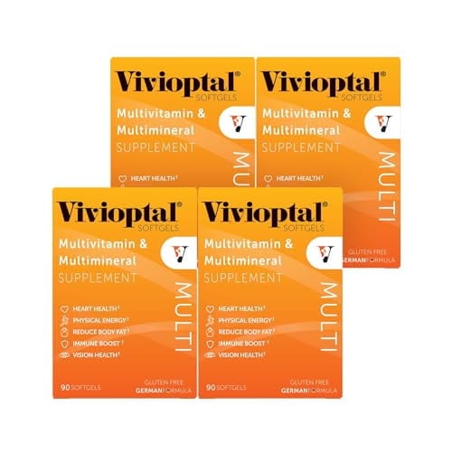 Vivioptal Multi, 90 Softgels (1 Year Supply), Multivitamin ...