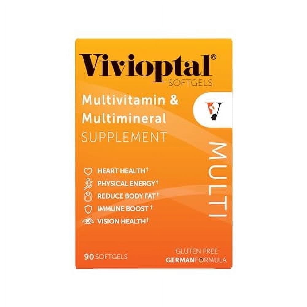 Vivioptal Multivitamin & Multimineral German Formula Capsules, 90 Count ...