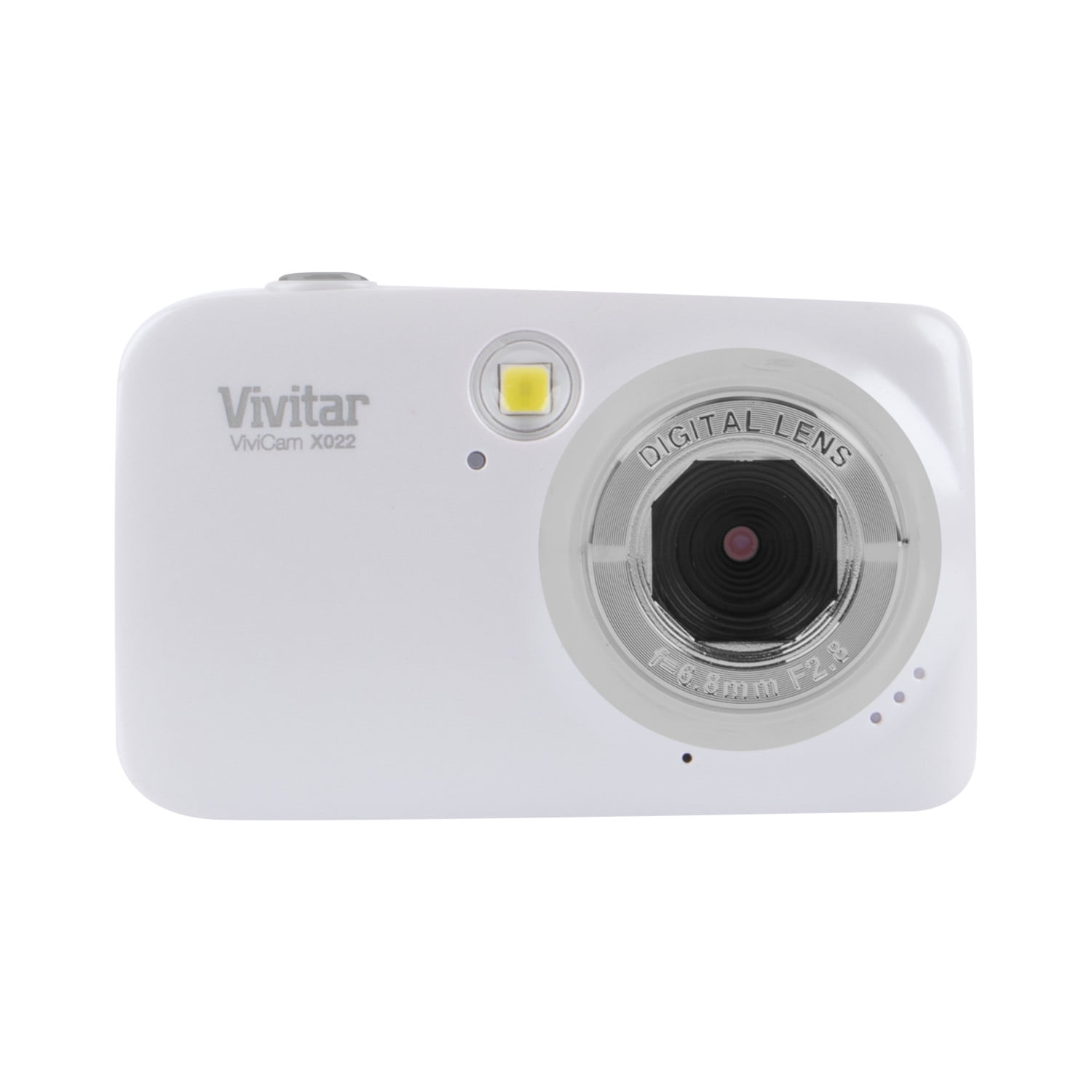 Vivitar 10.1MP Camera with 1.8" Preview Screen White - Walmart.com