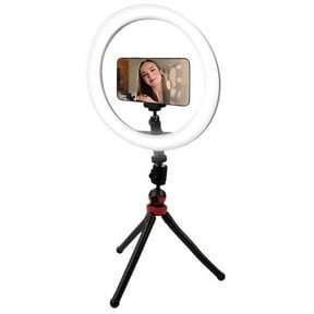 "Vivitar 18"" LED RGB Ring Light with Video Stand, Wireless Remote ...